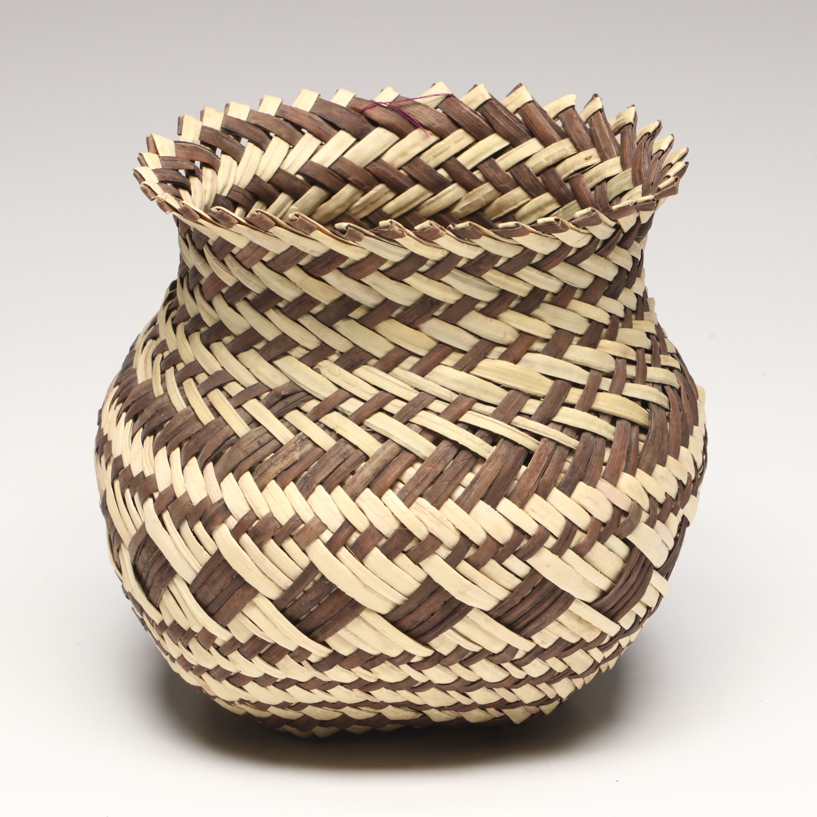 Mexican Tarahumara Double Weave Sotol Baskets | EBTH