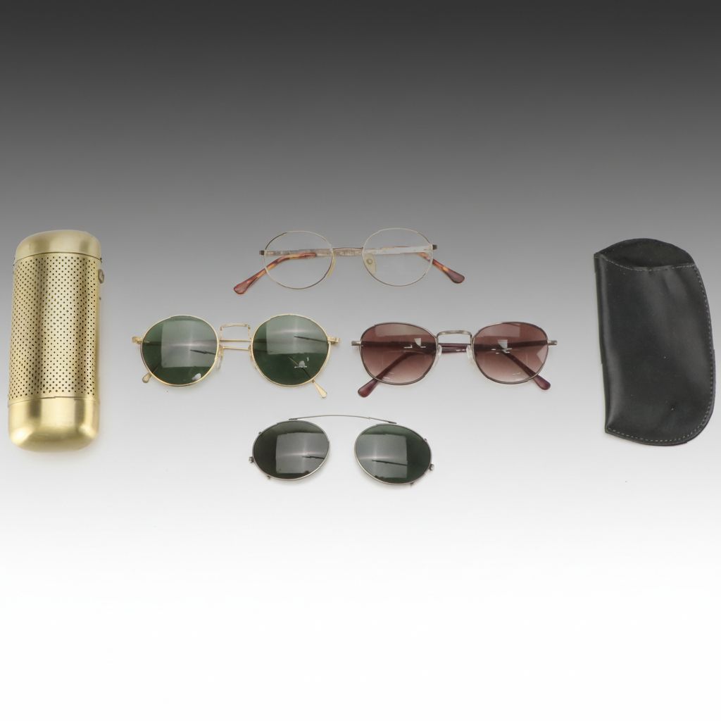Perforated Metal Case, Other Vintage Sunglasses, Prescription Glasses ...