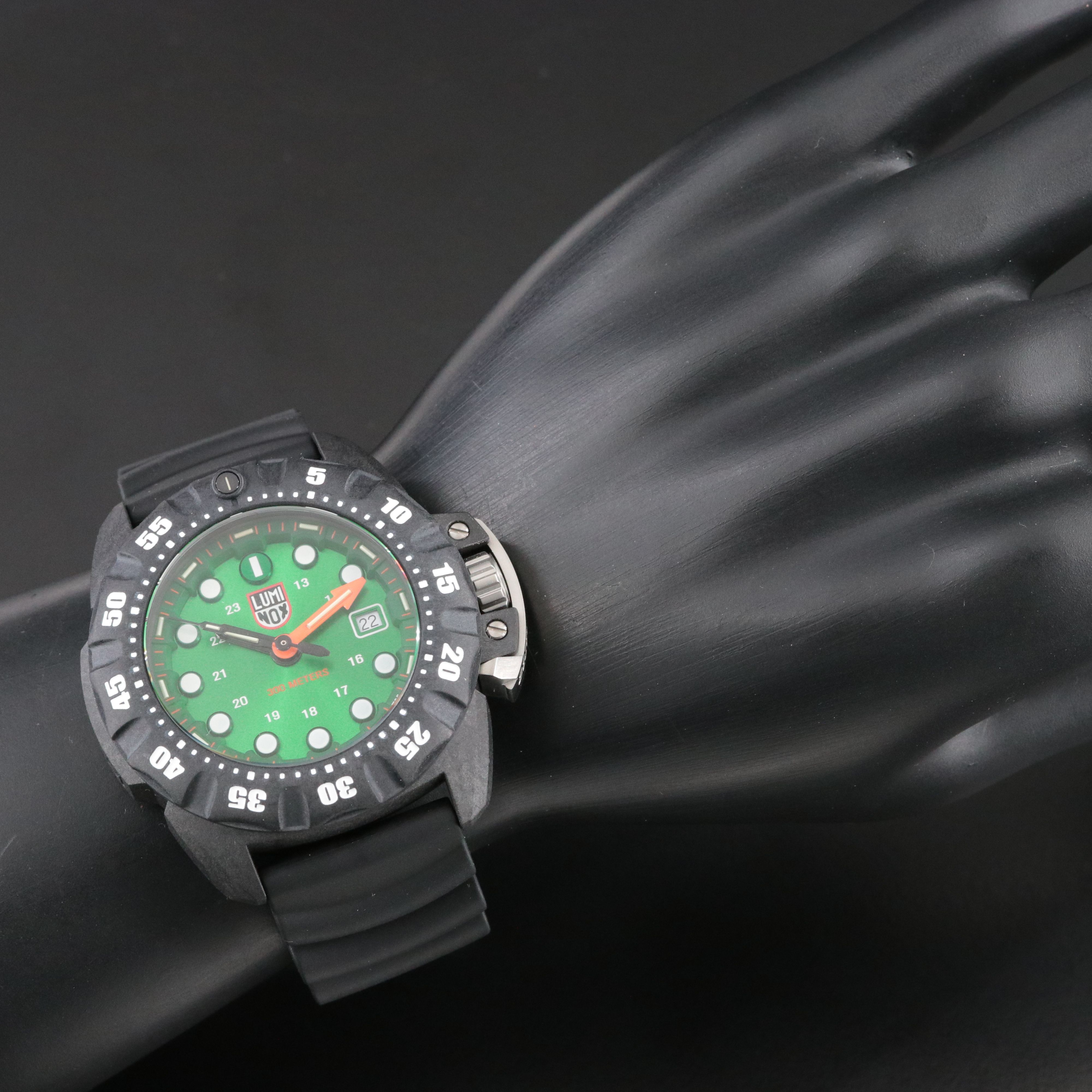 Luminox Scott Cassell Deep Dive Watch with Green Dial #XS.1567 | EBTH