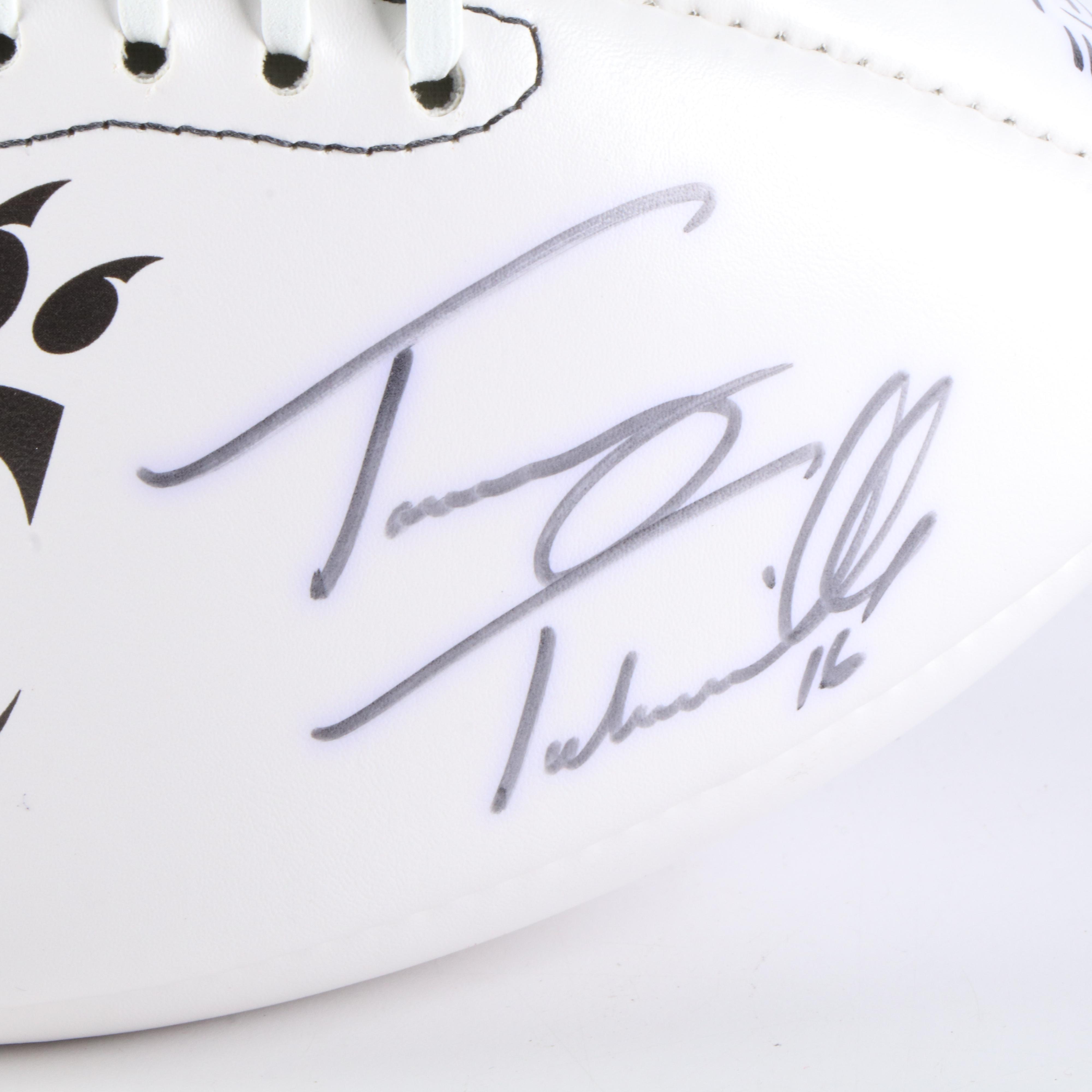 Cincinnati Bengals and Bearcats Signed Footballs, Including Tommy ...