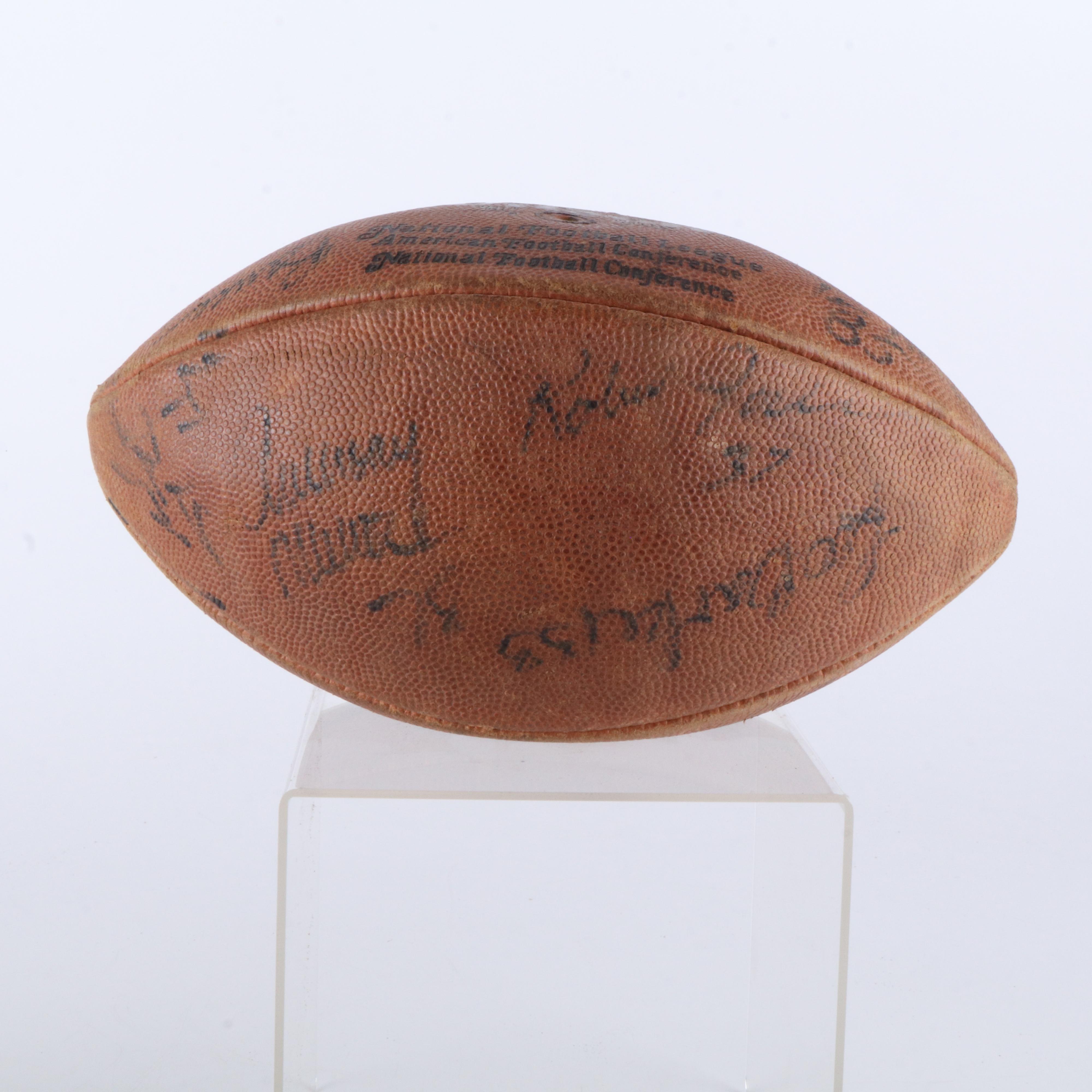 Cincinnati Bengals and Bearcats Signed Footballs, Including Tommy ...