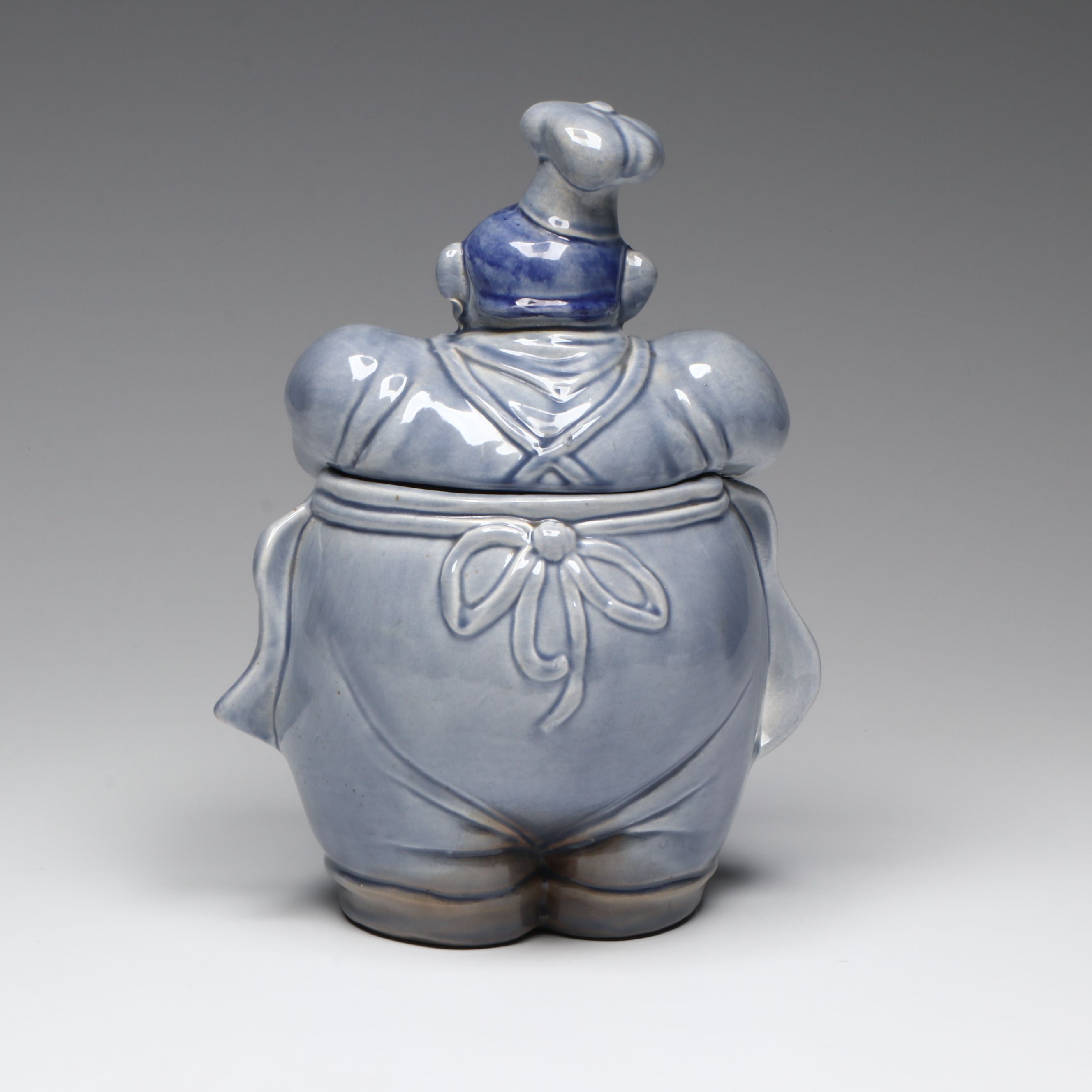 Red Wing "Chef Pierre" Ceramic Cookie Jar | EBTH