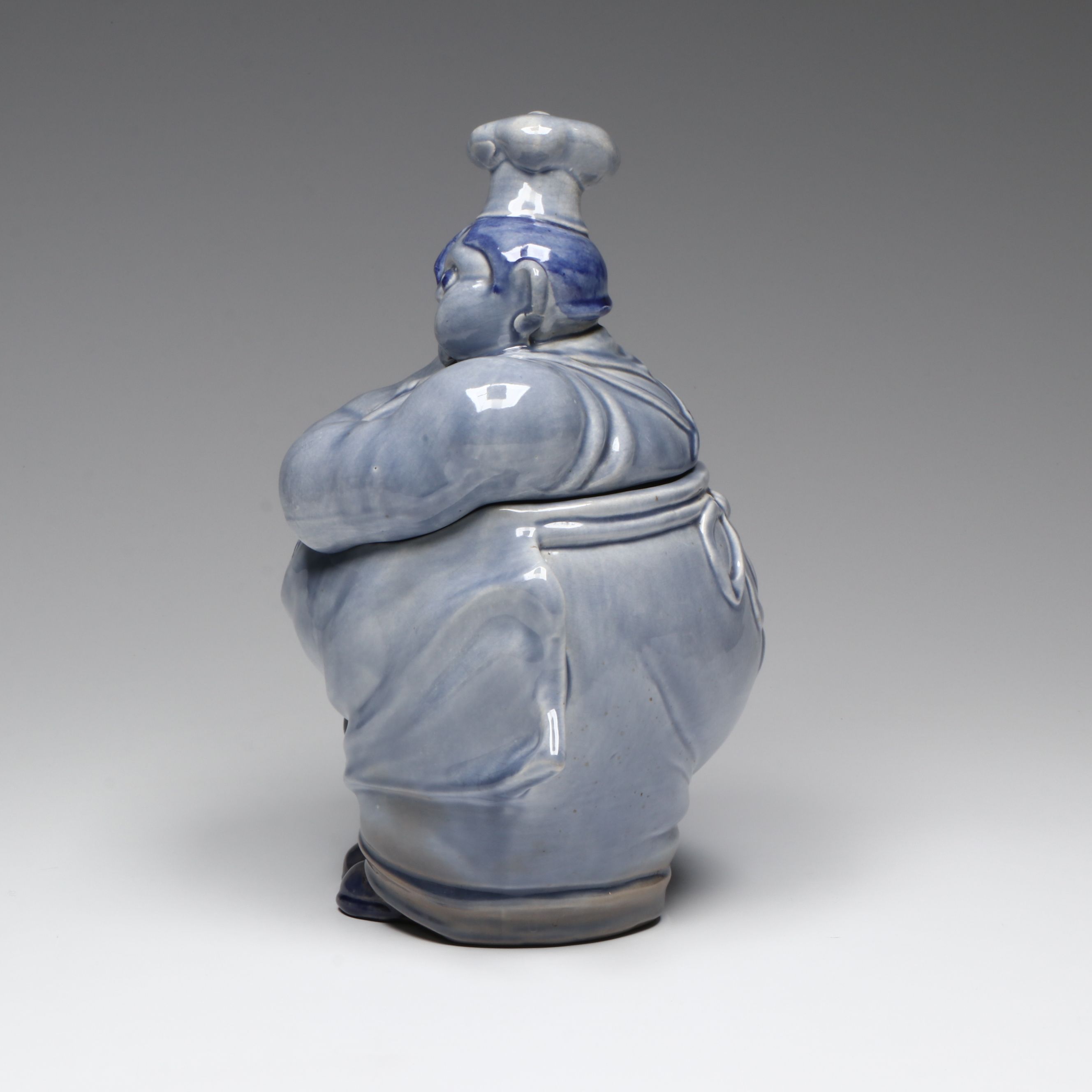 Red Wing "Chef Pierre" Ceramic Cookie Jar | EBTH