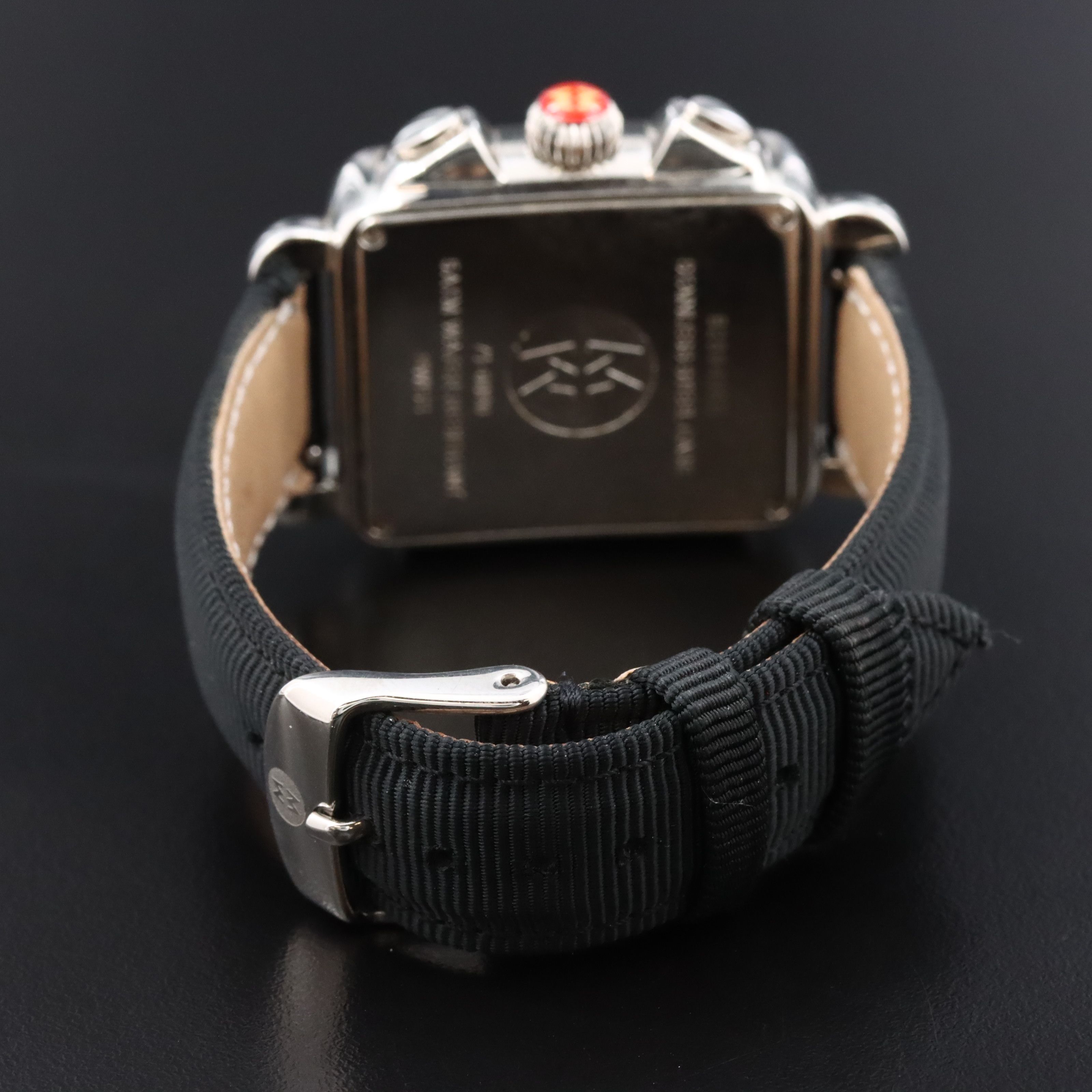 Michele Deco Diamond and Mother-of-Pearl Dial Chronograph Watch | EBTH