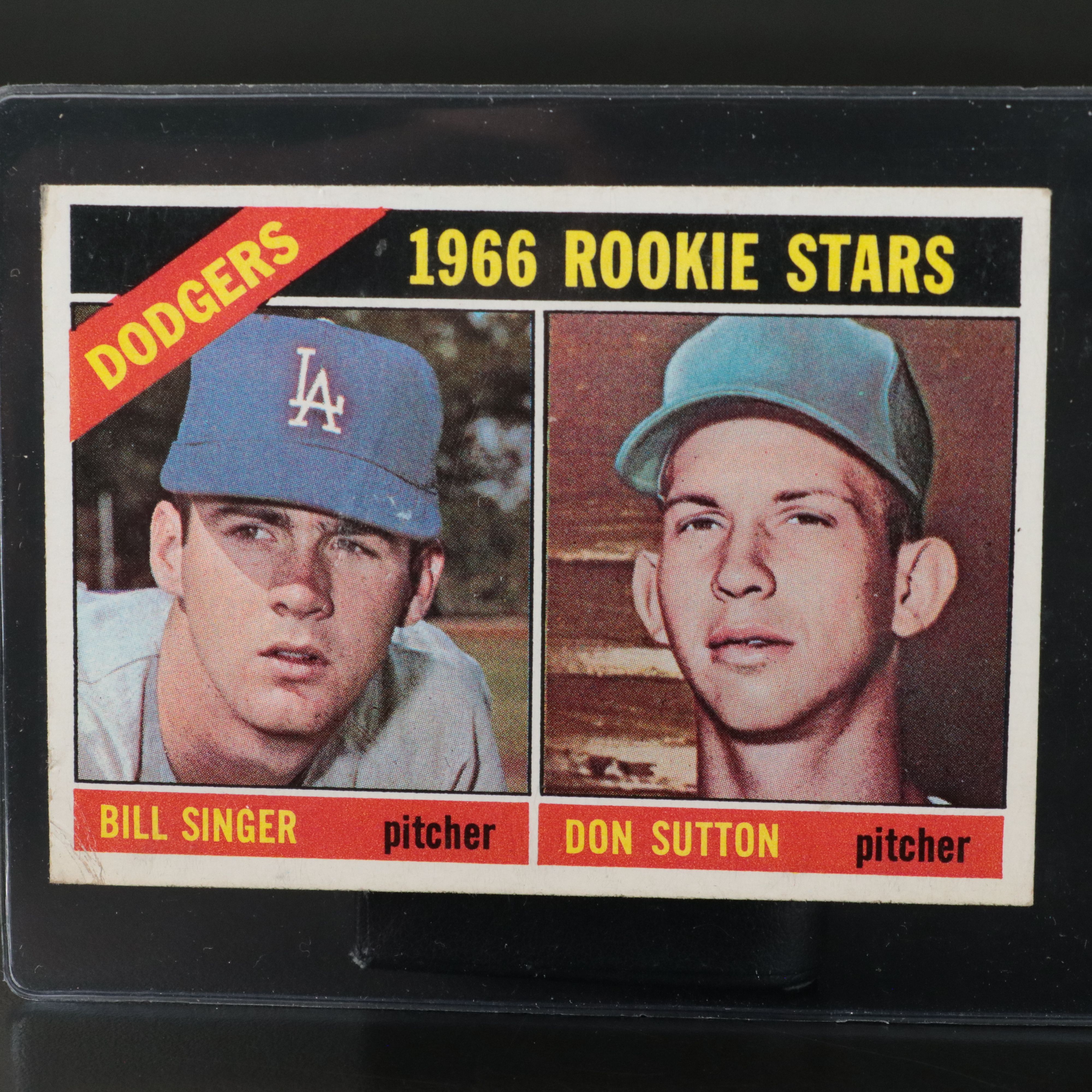 1966 Topps Don Sutton Los Angeles Dodgers Rookie Baseball Card | EBTH