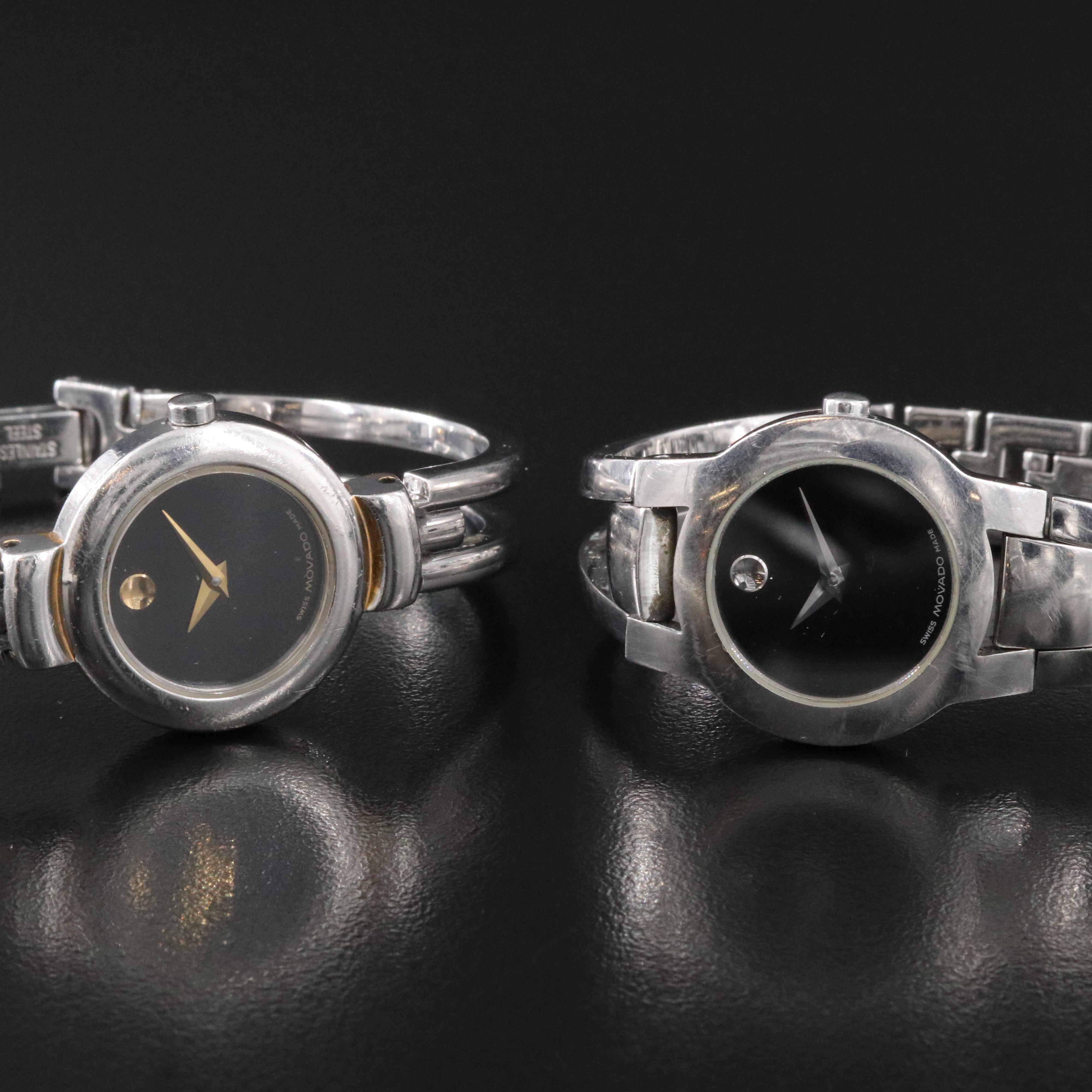 Movado Museum Classic Black Dial Watches | EBTH