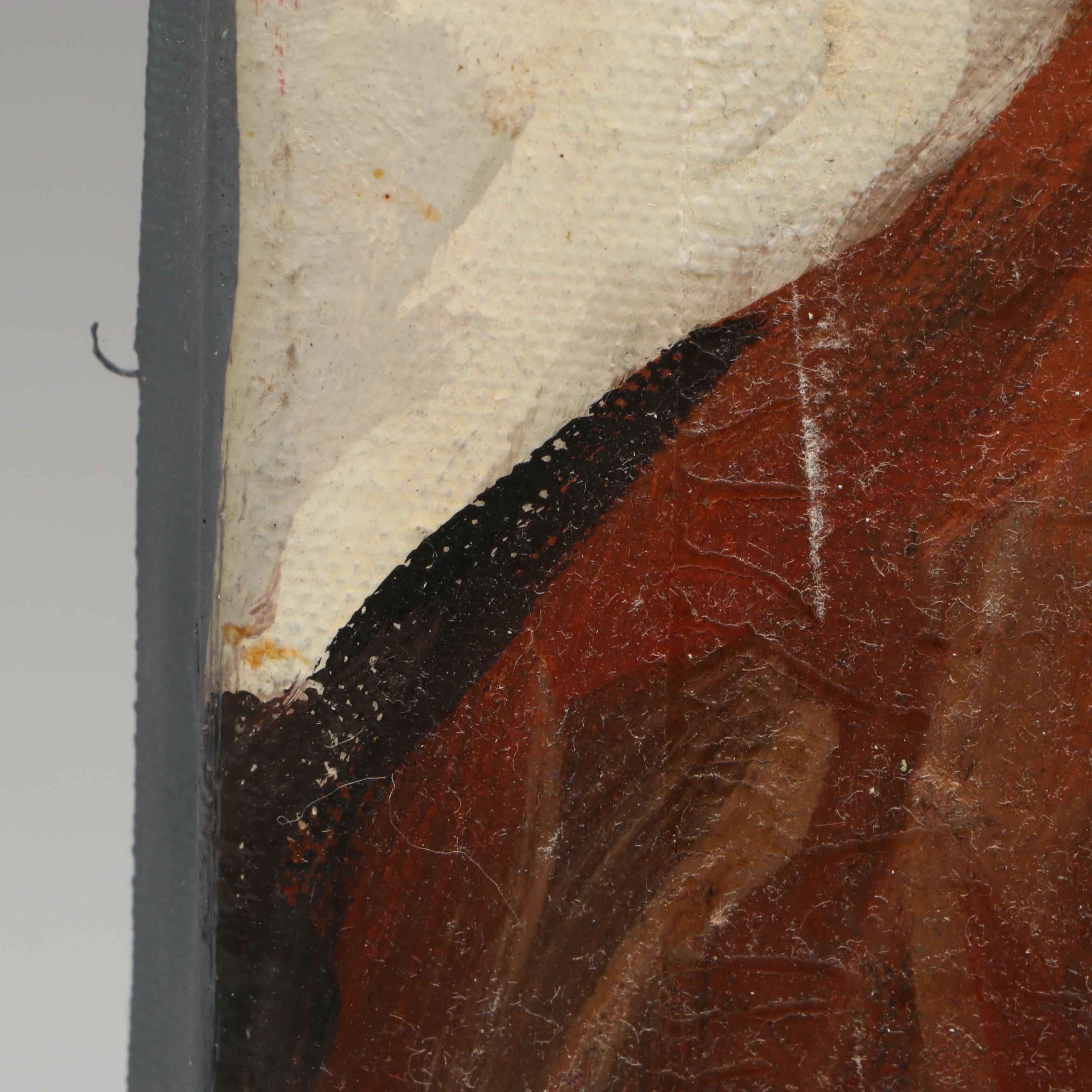 Oil Painting of Basset Hound "Sad Sam," 2002 | EBTH