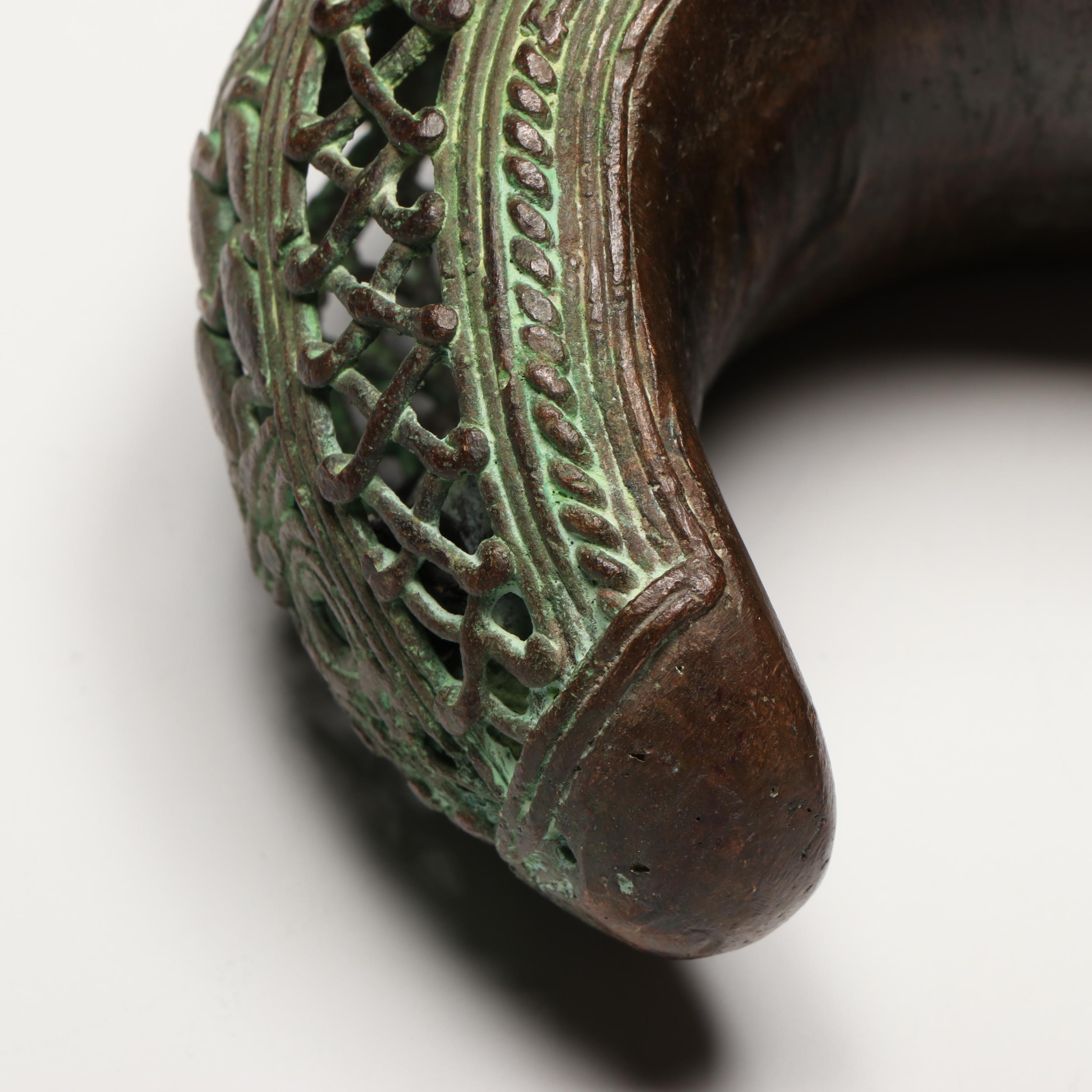 West African Copper and Bronze Cuff Currency, Likely Benin, 19th ...