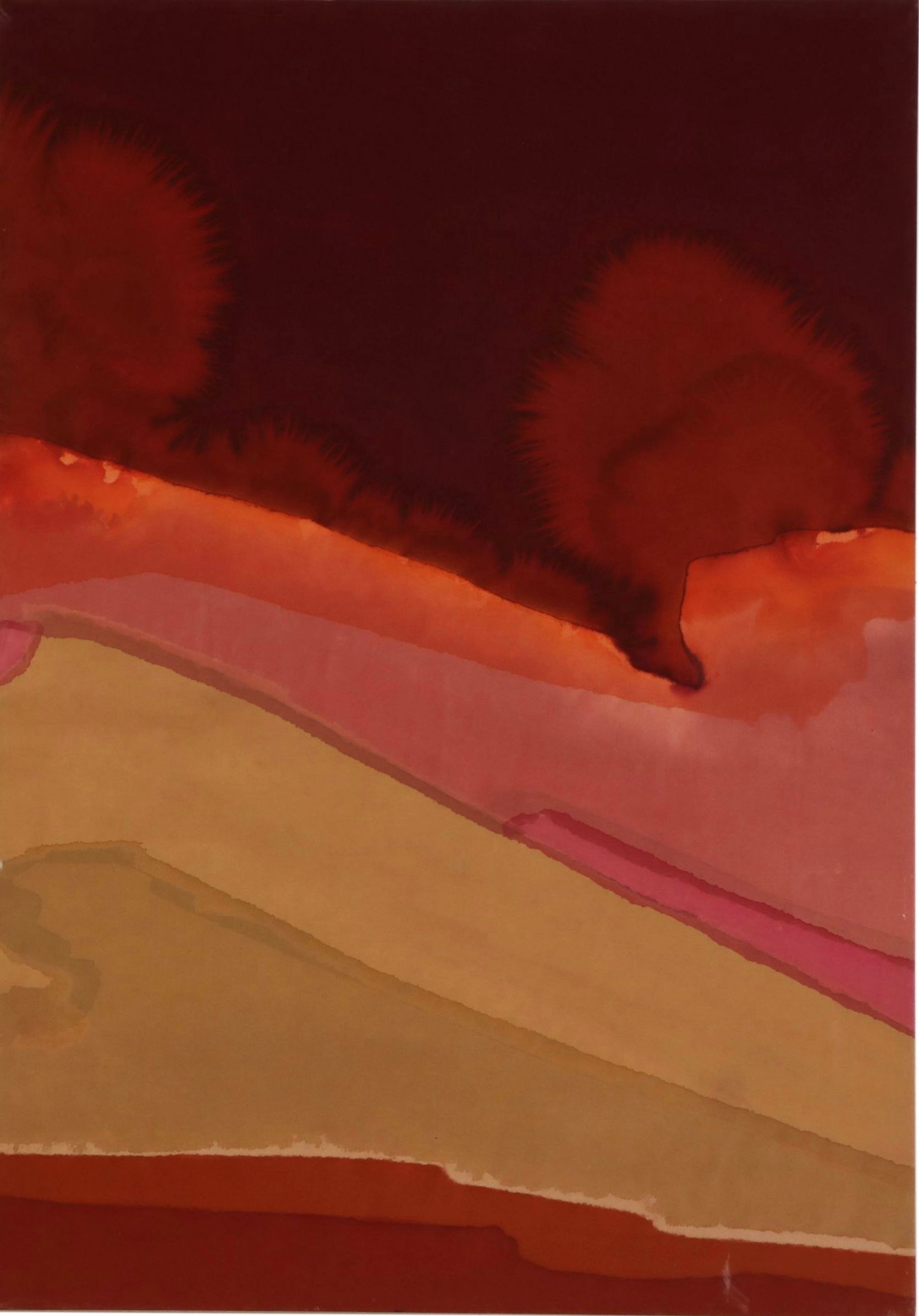 Connie Slack Monumental Acrylic Triptych "Cinnamon Bay Reef," 1978 | EBTH
