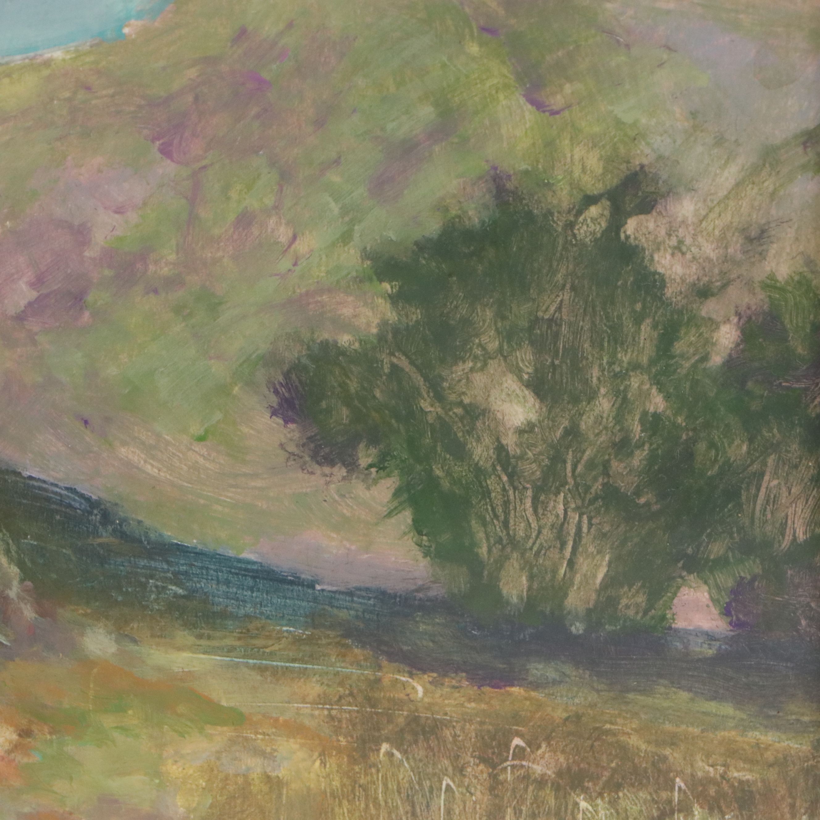 Robert Riddle Baker Acrylic Painting "Canyon Spring," 2025 | EBTH