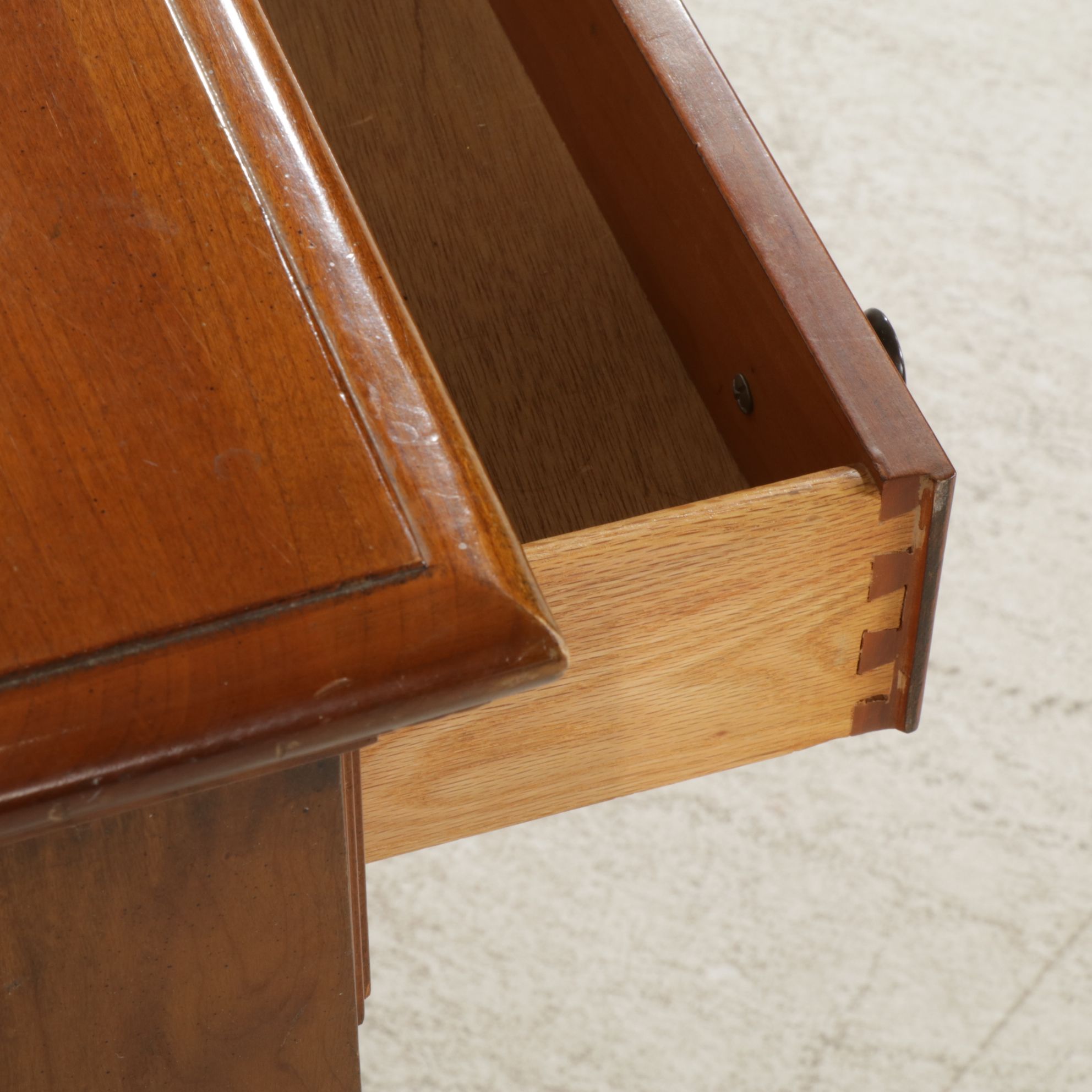 Chippendale Style Cherry Commode with Pull-Out Writing Surface | EBTH