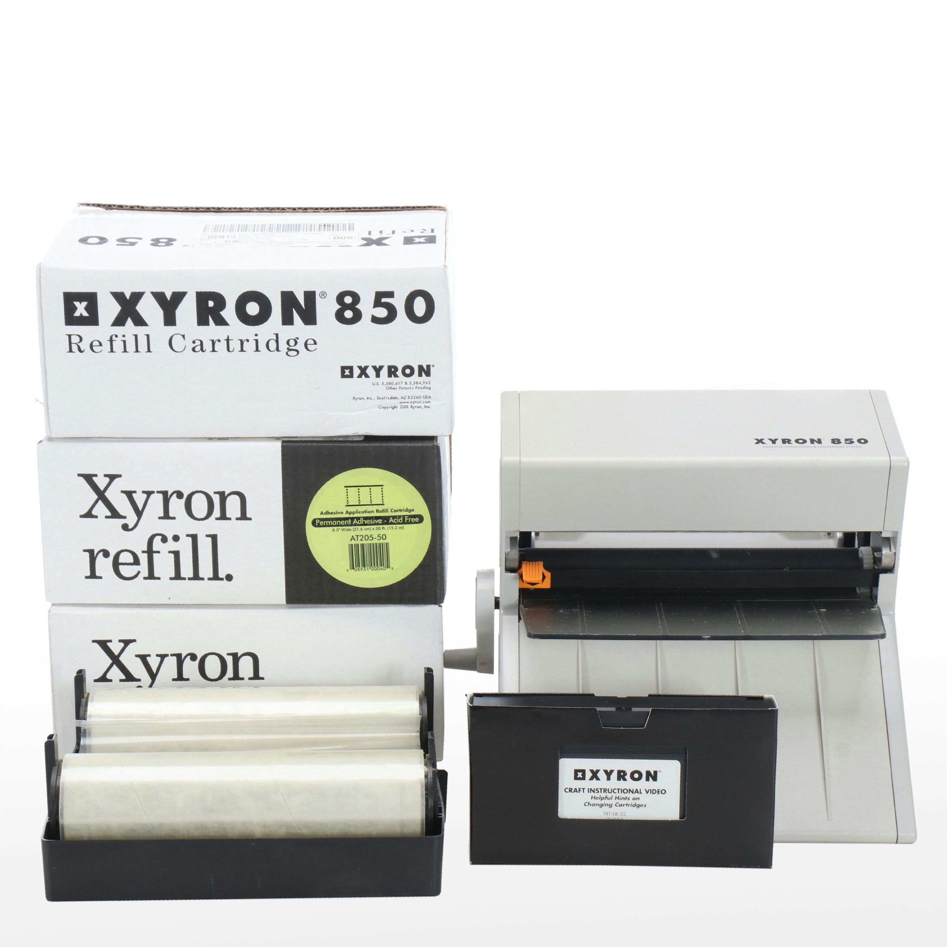 Xyron 850 Lamination Machine with Refill Cartridges | EBTH