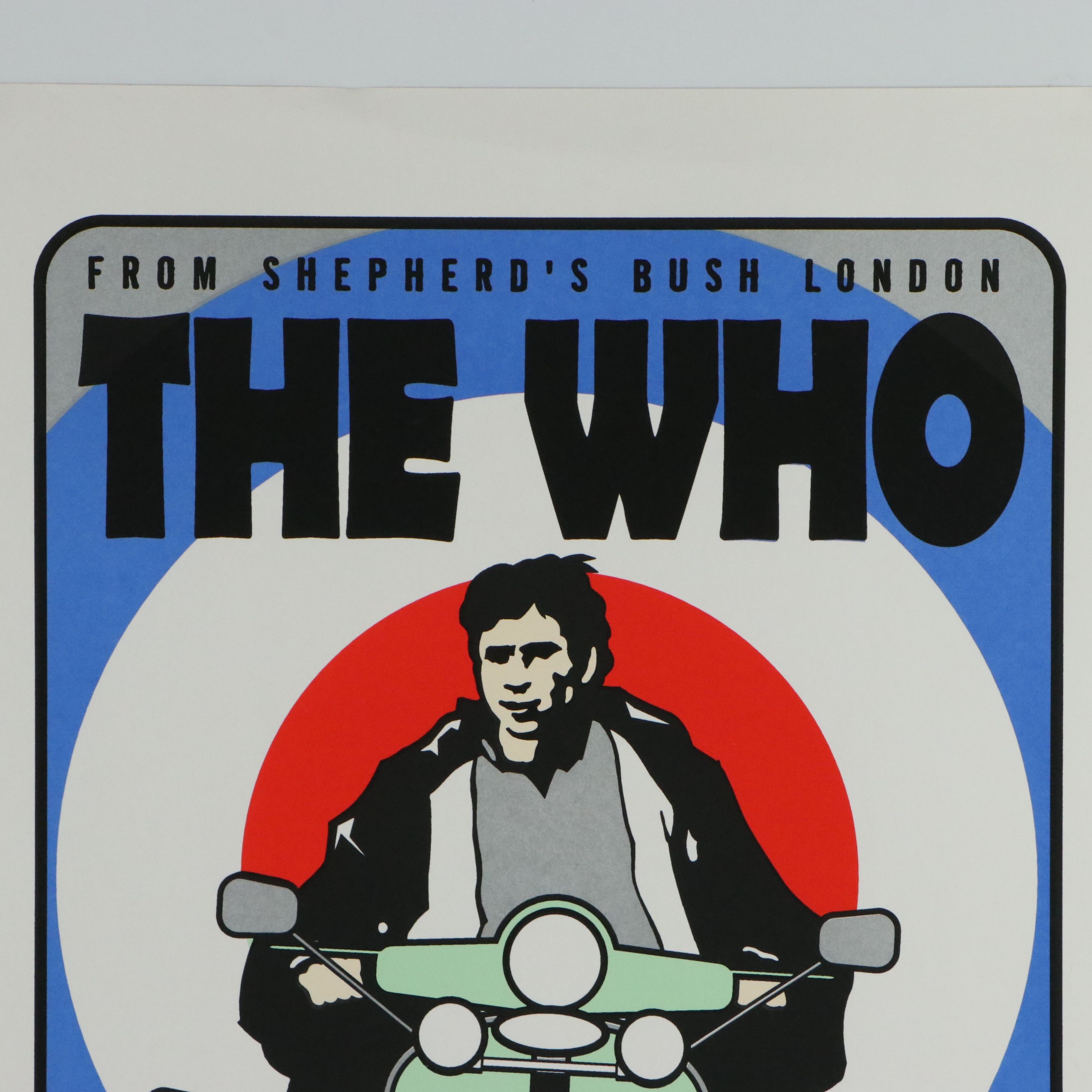 The Who Serigraph Concert Poster for the Coral Sky Amphitheater | EBTH