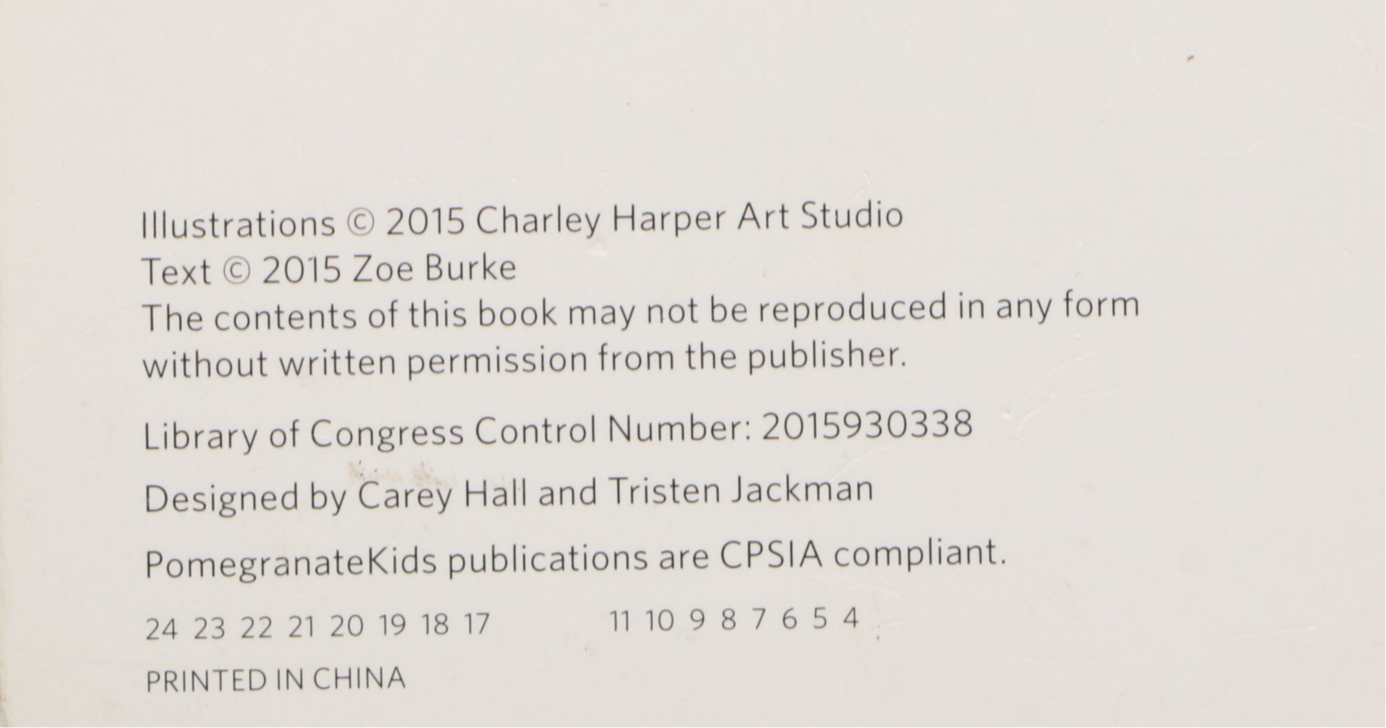 Fourth Printing "Charley Harper's Animal Alphabet" by Zoe Burke, 2017 ...