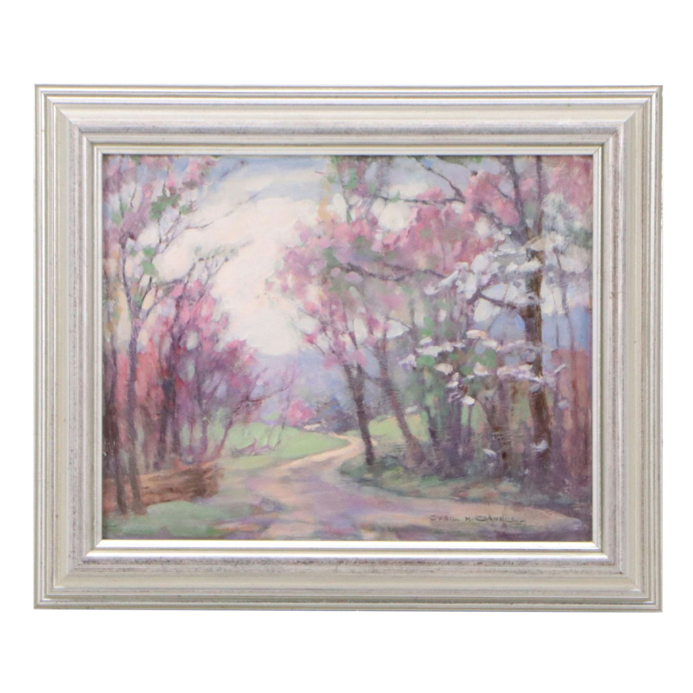 Sybil A. Connell Oil Painting "Spring in the Hills," 20th Century | EBTH