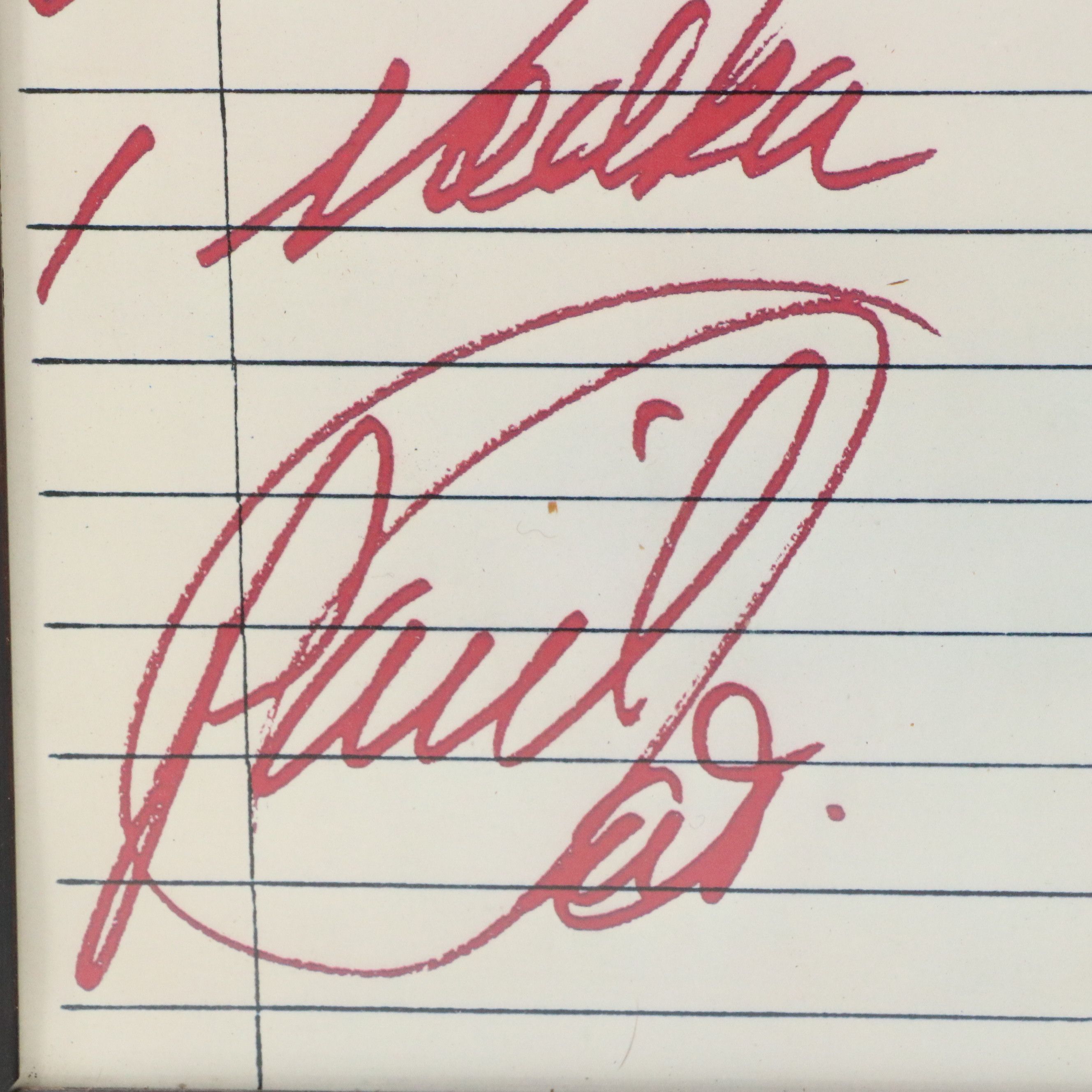 Offset Lithograph After Andy Warhol "Paris Review (F. & S. 18)" | EBTH