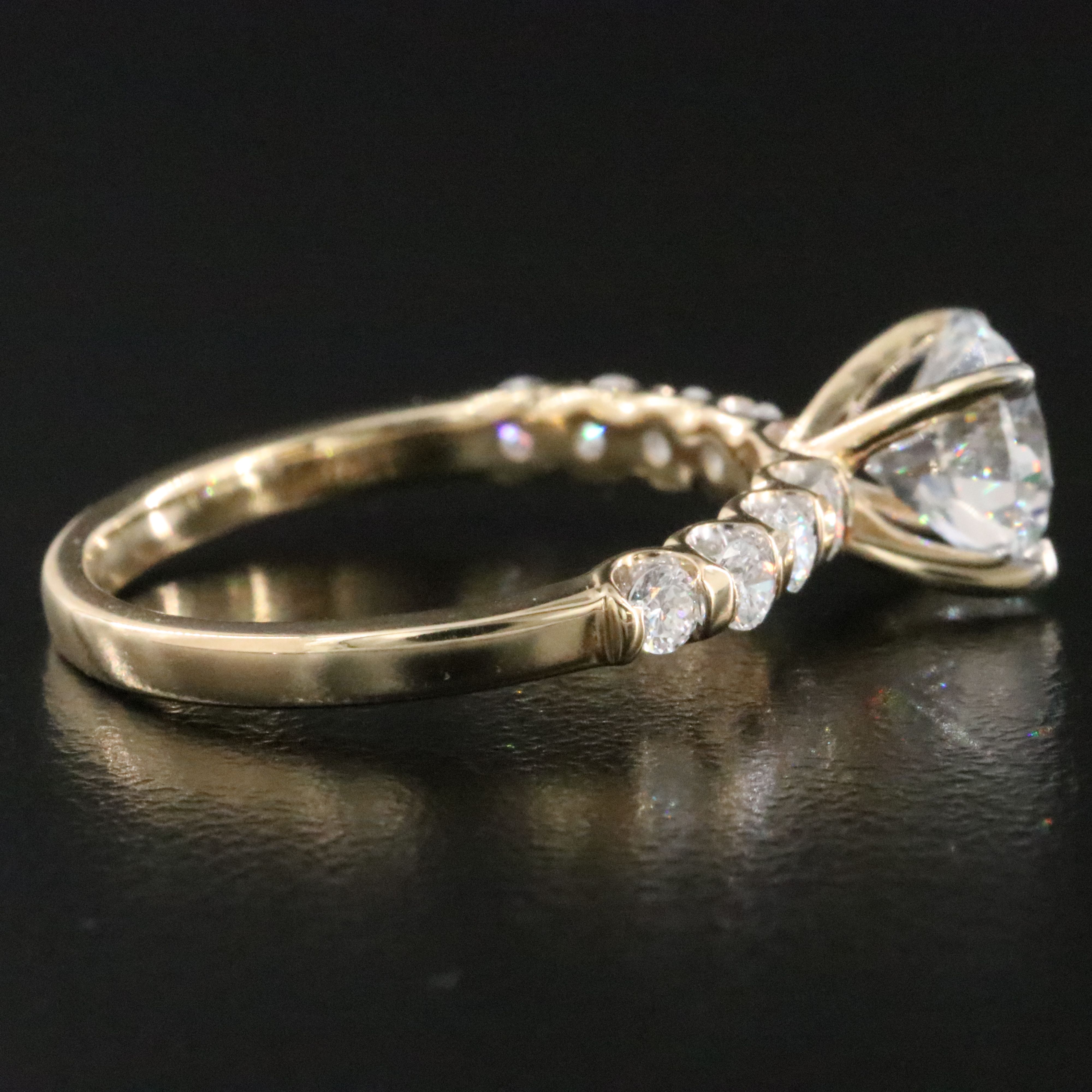 14K 1.74 CT Lab Grown Diamond Ring | EBTH