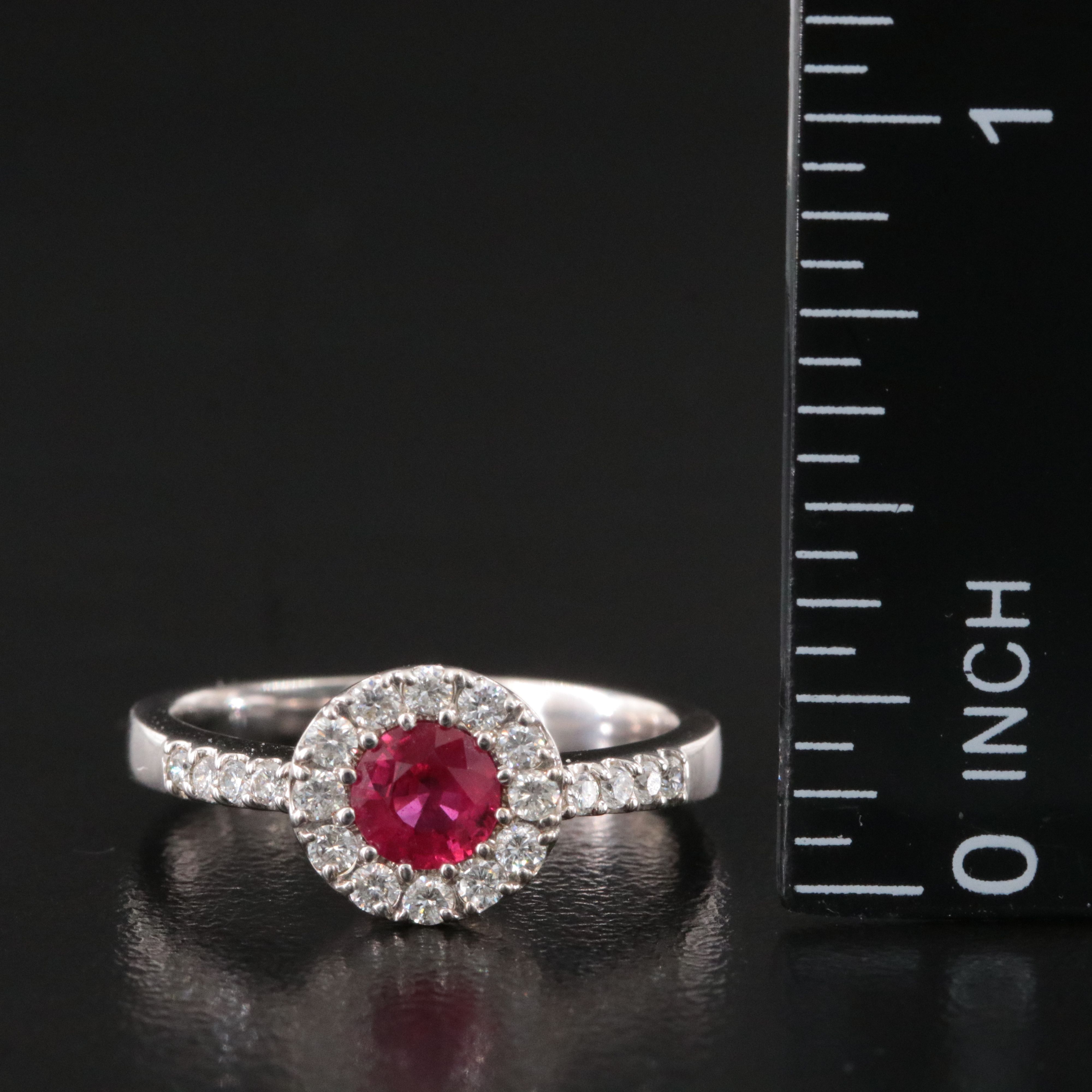 14K Ruby and Diamond Ring | EBTH