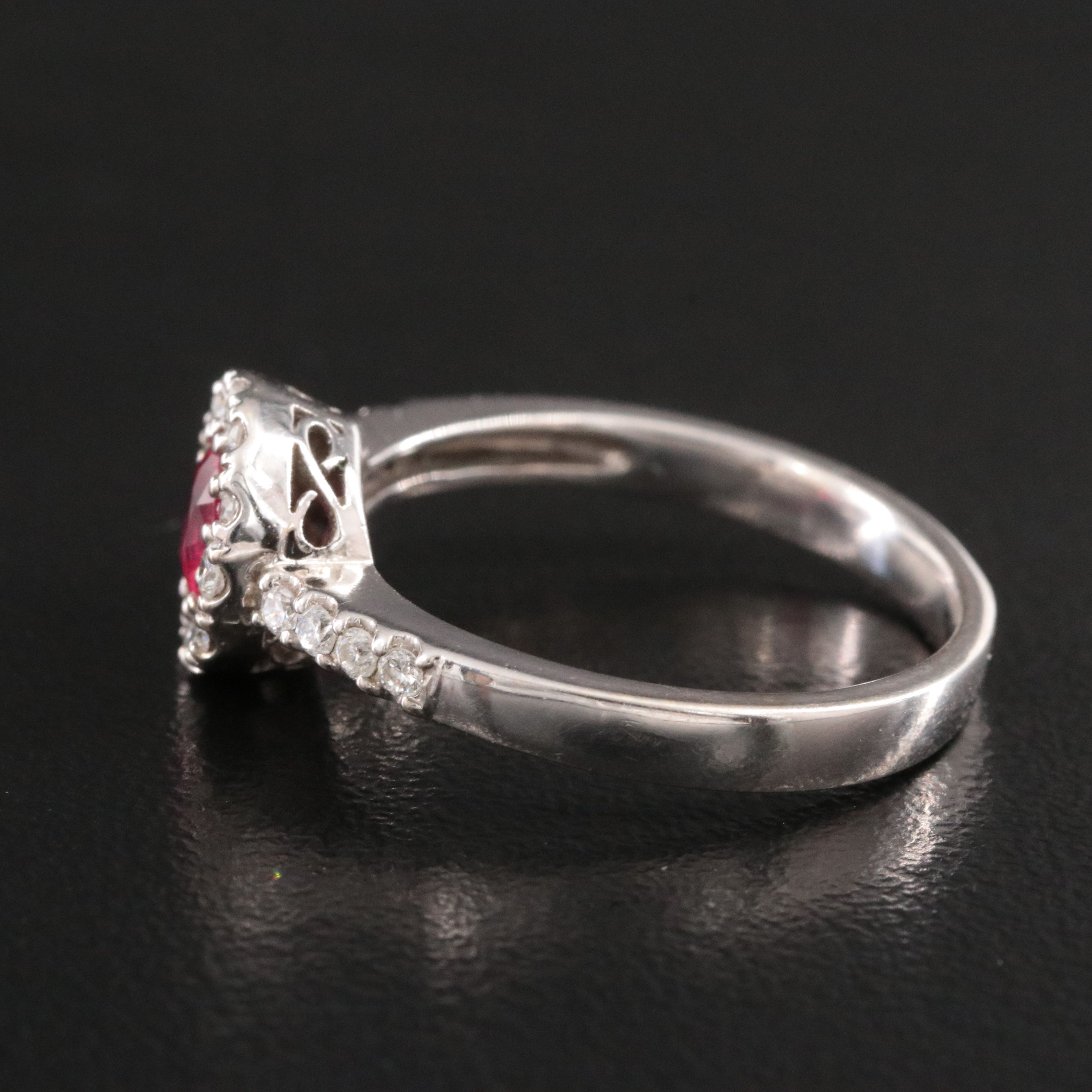 14K Ruby and Diamond Ring | EBTH