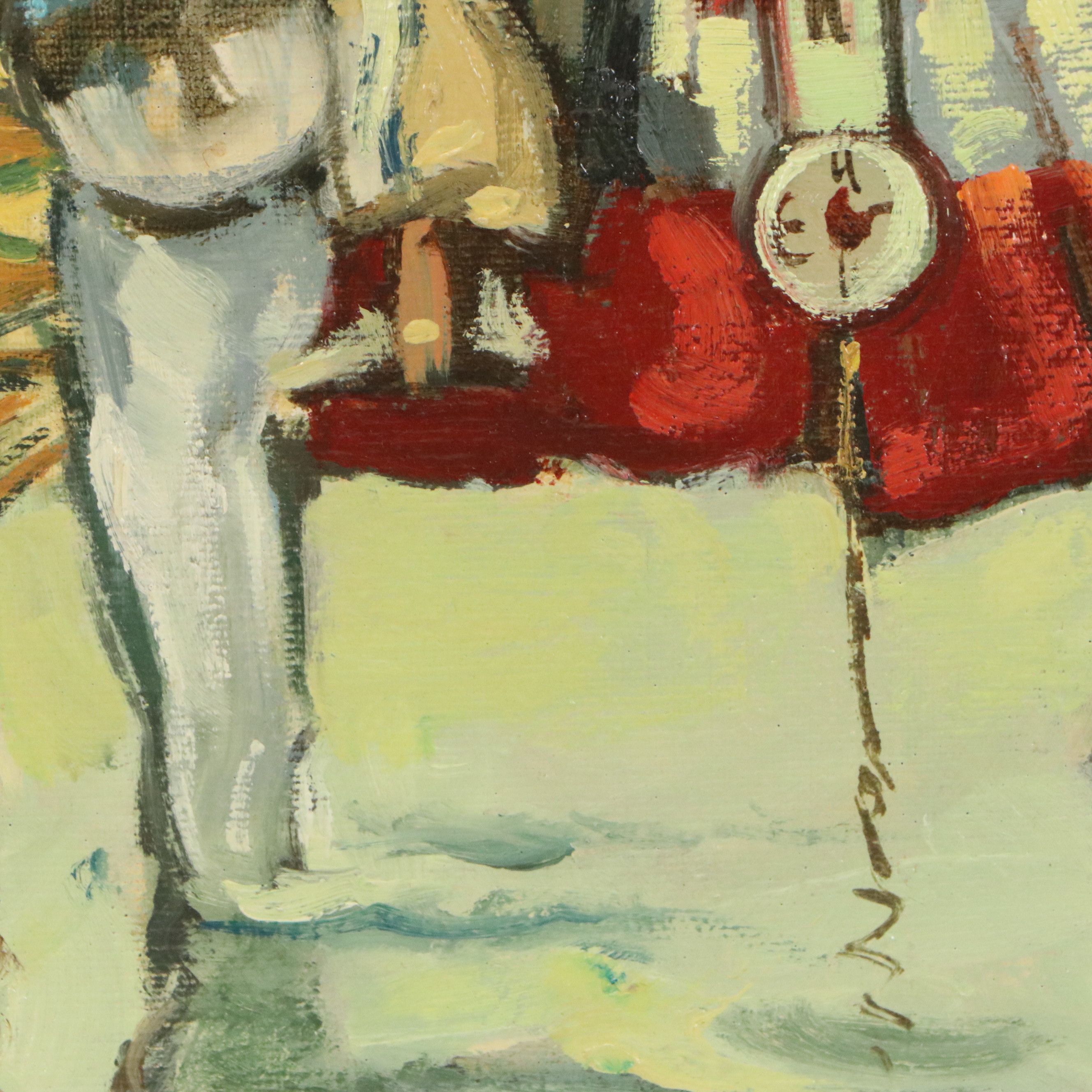 Harley Brown Oil Painting of Native American Chief on Horseback | EBTH