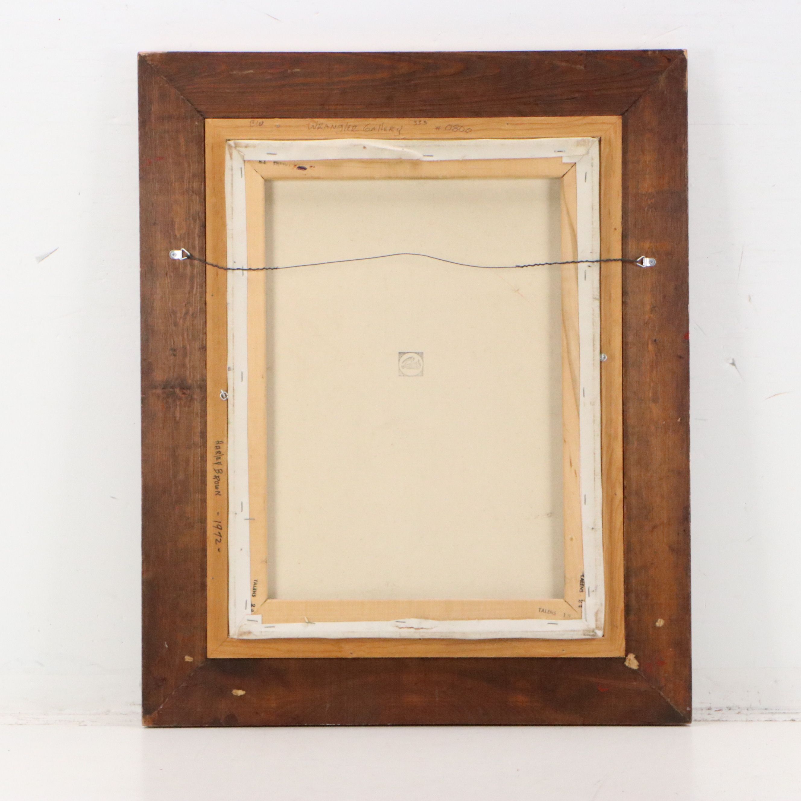 Harley Brown Oil Painting of Native American Chief on Horseback | EBTH