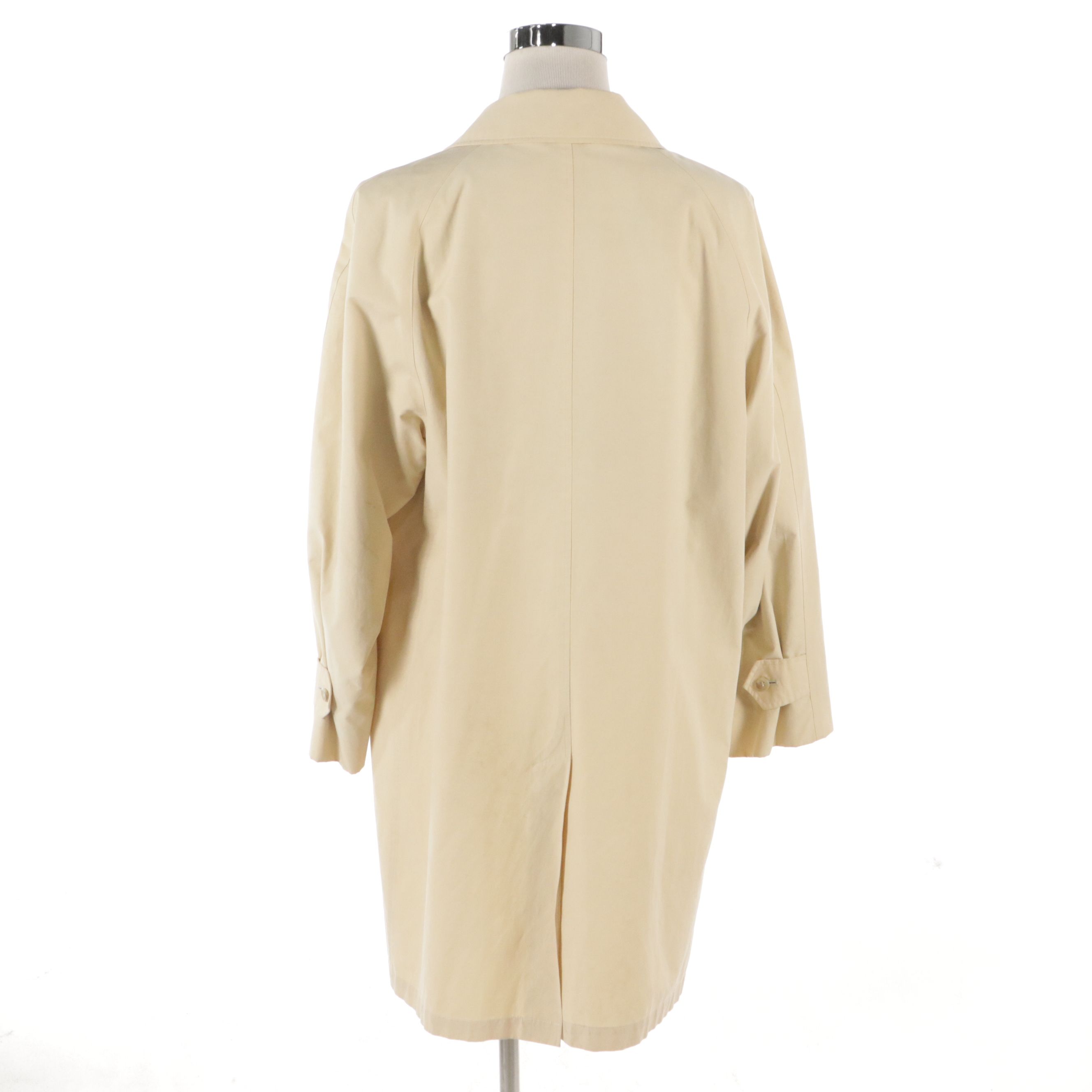 Men's Burberrys Cotton Blend Raincoat | EBTH