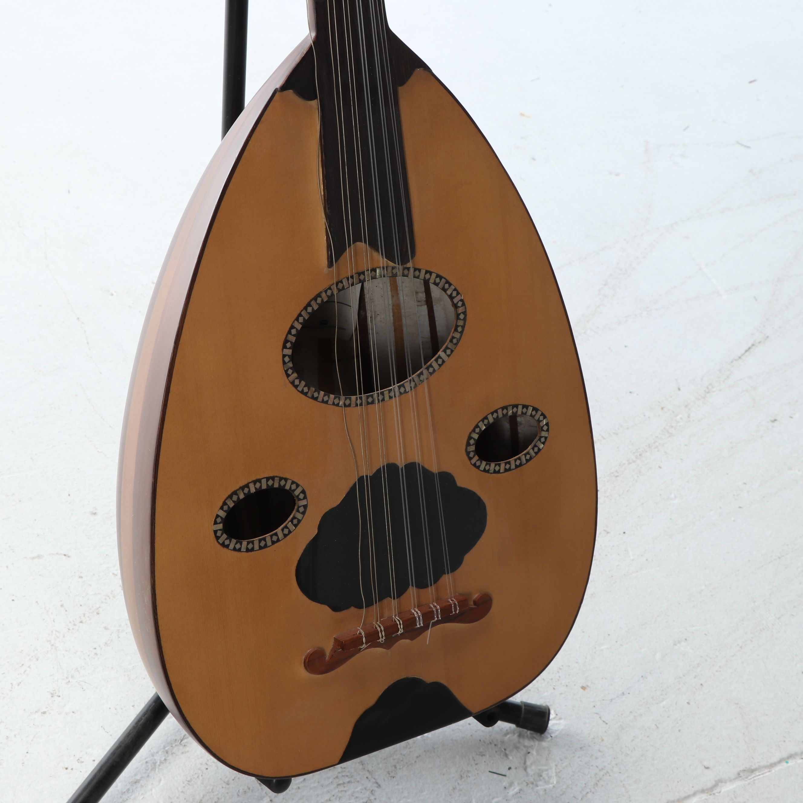 Middle Eastern Oud with Inlaid Abalone | EBTH