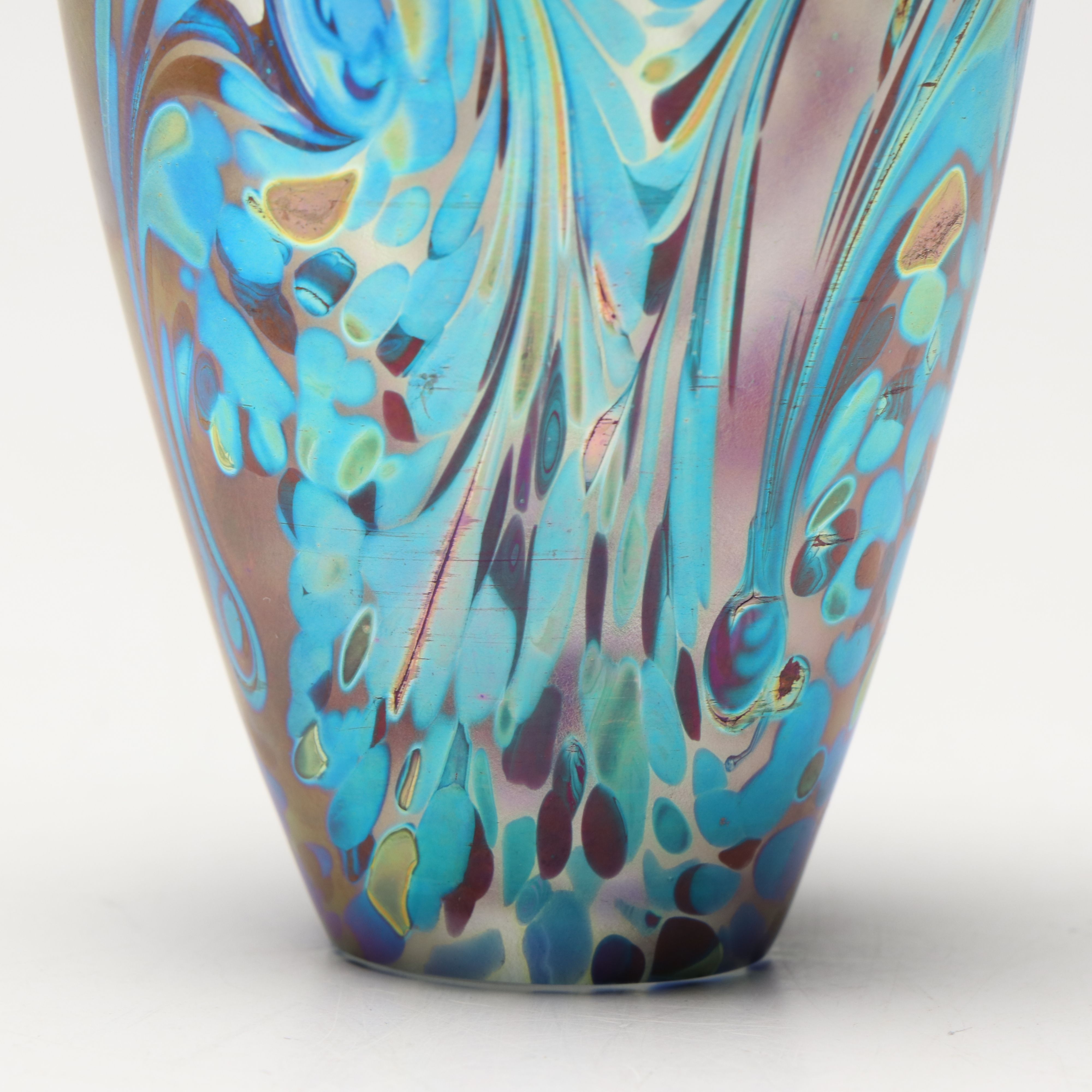 Robert Eickholt Studio Art Glass Perfume Bottle, 2005 | EBTH