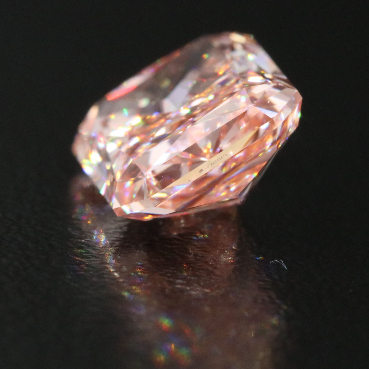 Loose 5.02 CT Lab Grown Fancy Vivid Pink Diamond with IGI Report | EBTH