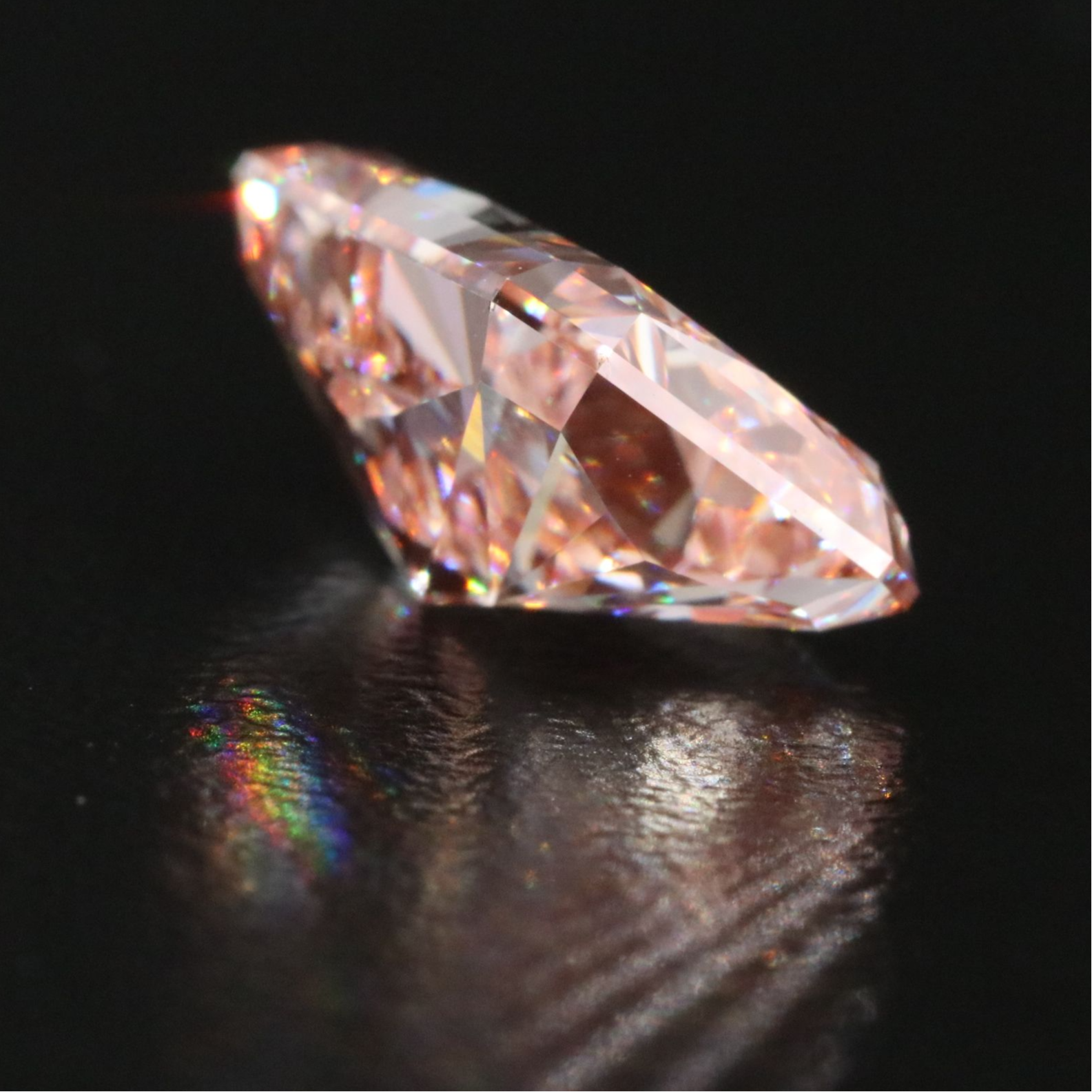 Loose 5.02 CT Lab Grown Fancy Vivid Pink Diamond with IGI Report | EBTH