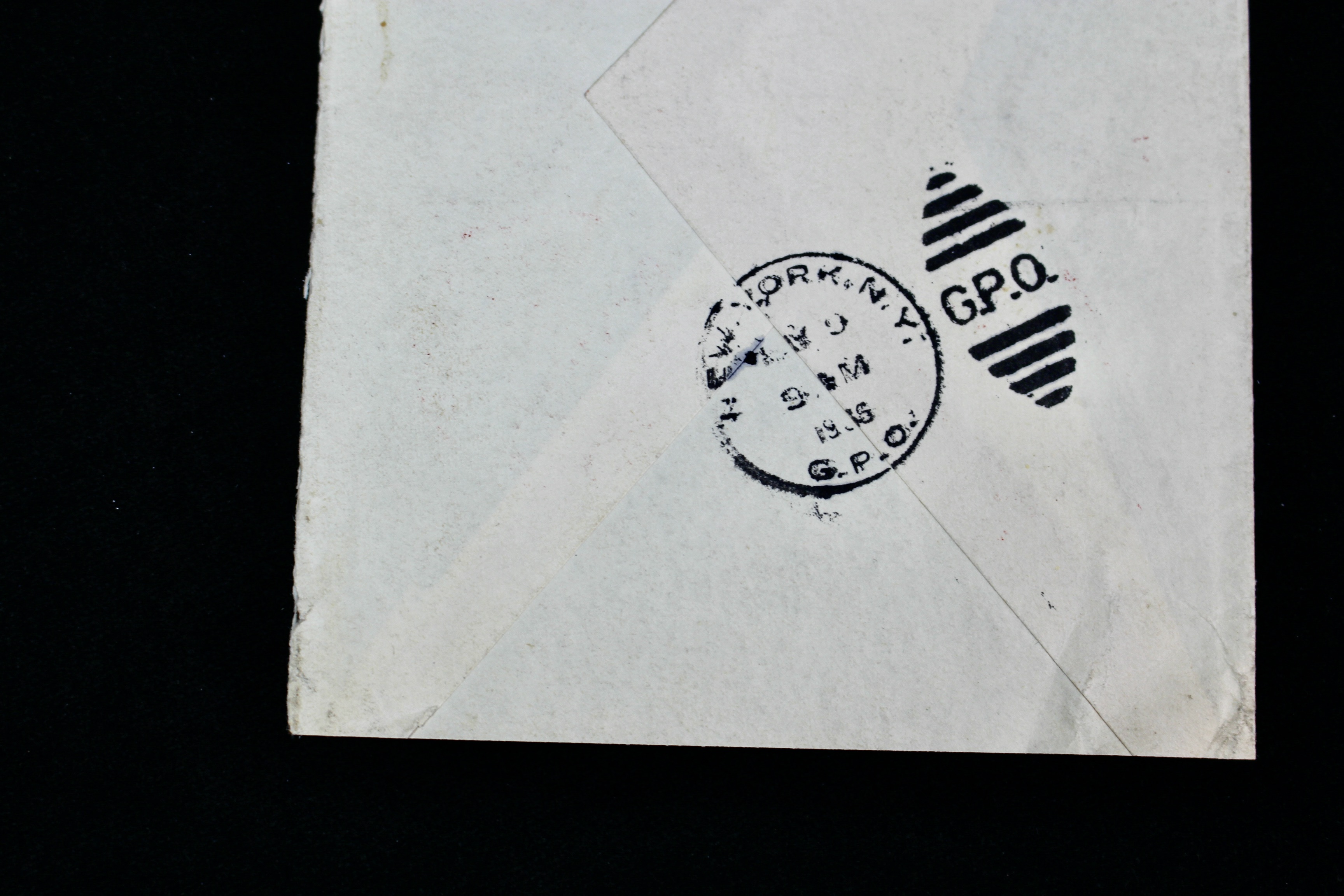 1936 Hindenburg Graf Zeppelin First Trans-Atlantic Flight Postal Cover ...