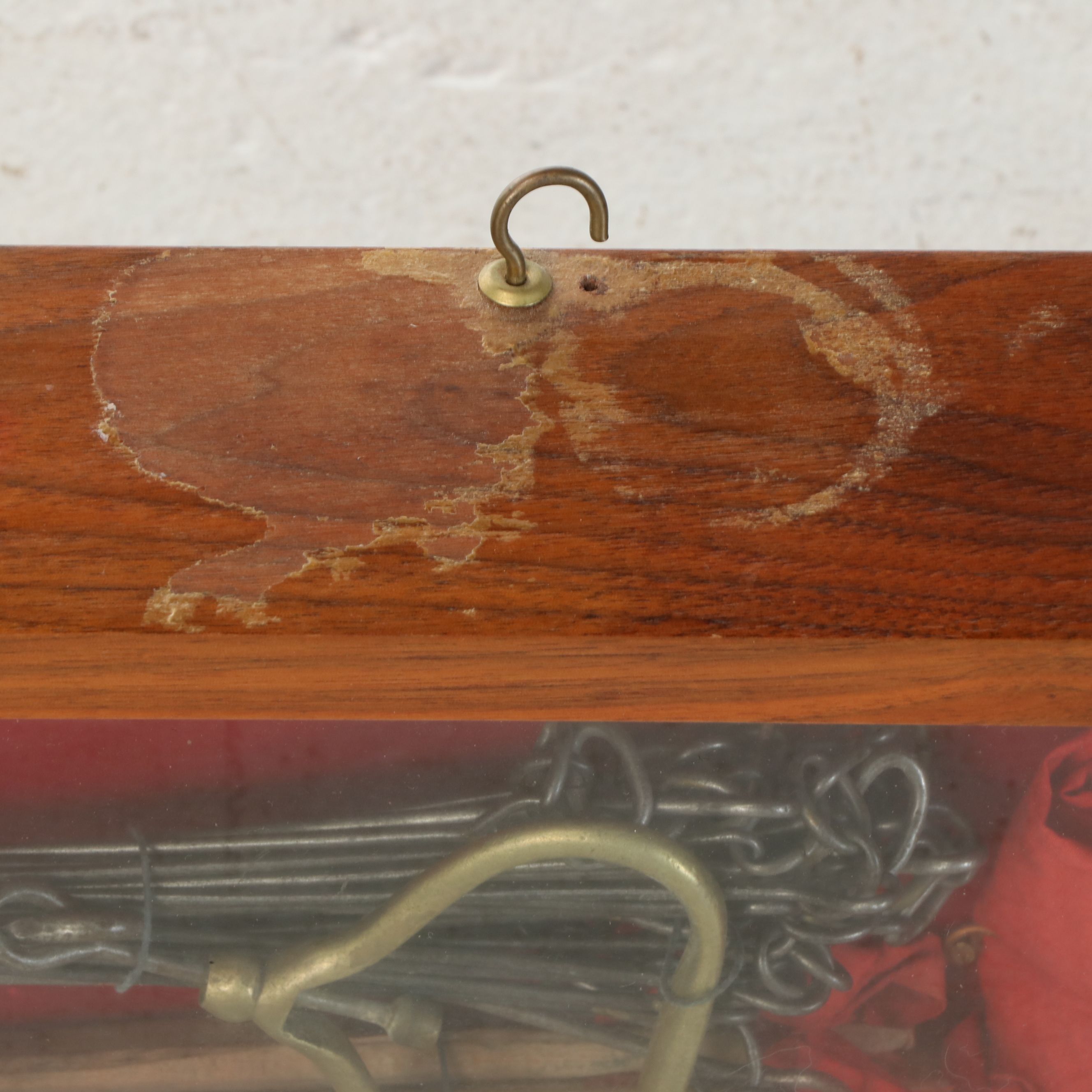 Historical Surveyor's Family Legacy Shadowbox Display, Early to Mid ...
