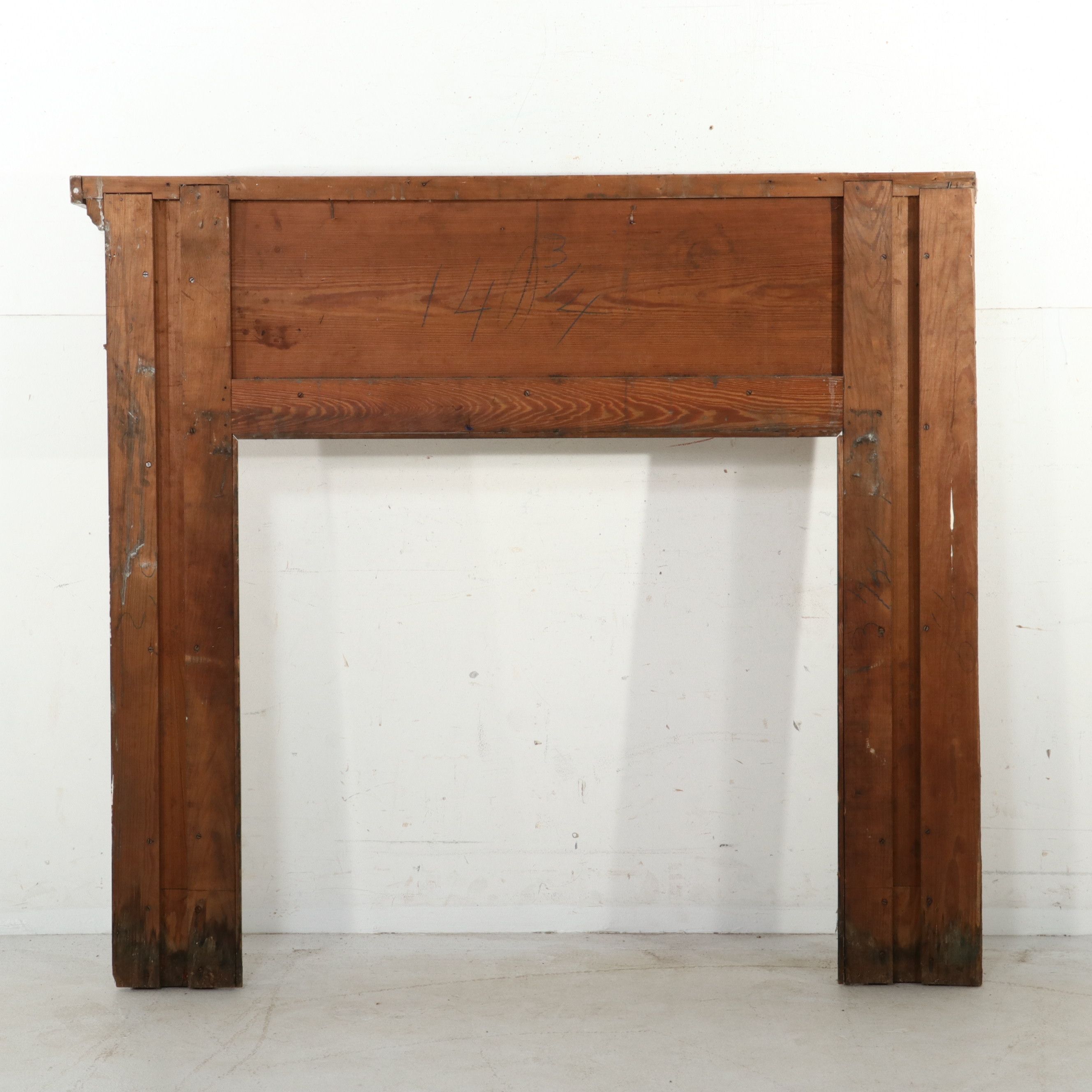 Arts and Crafts Style Wooden Fireplace Mantel, Early 20th Century | EBTH
