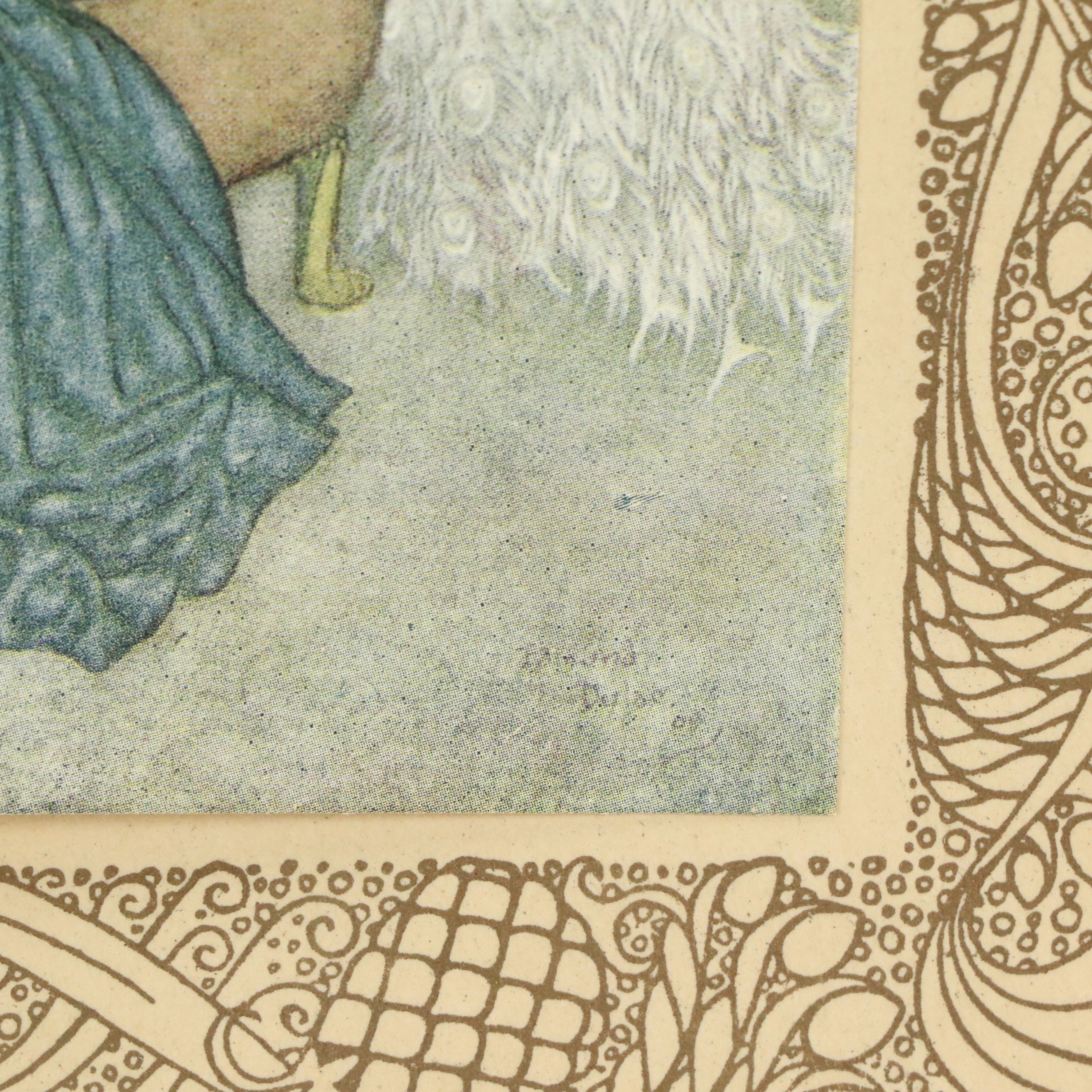 Edmund Dulac Illustrated Pages from "Rubáiyát of Omar Khayyám," circa ...