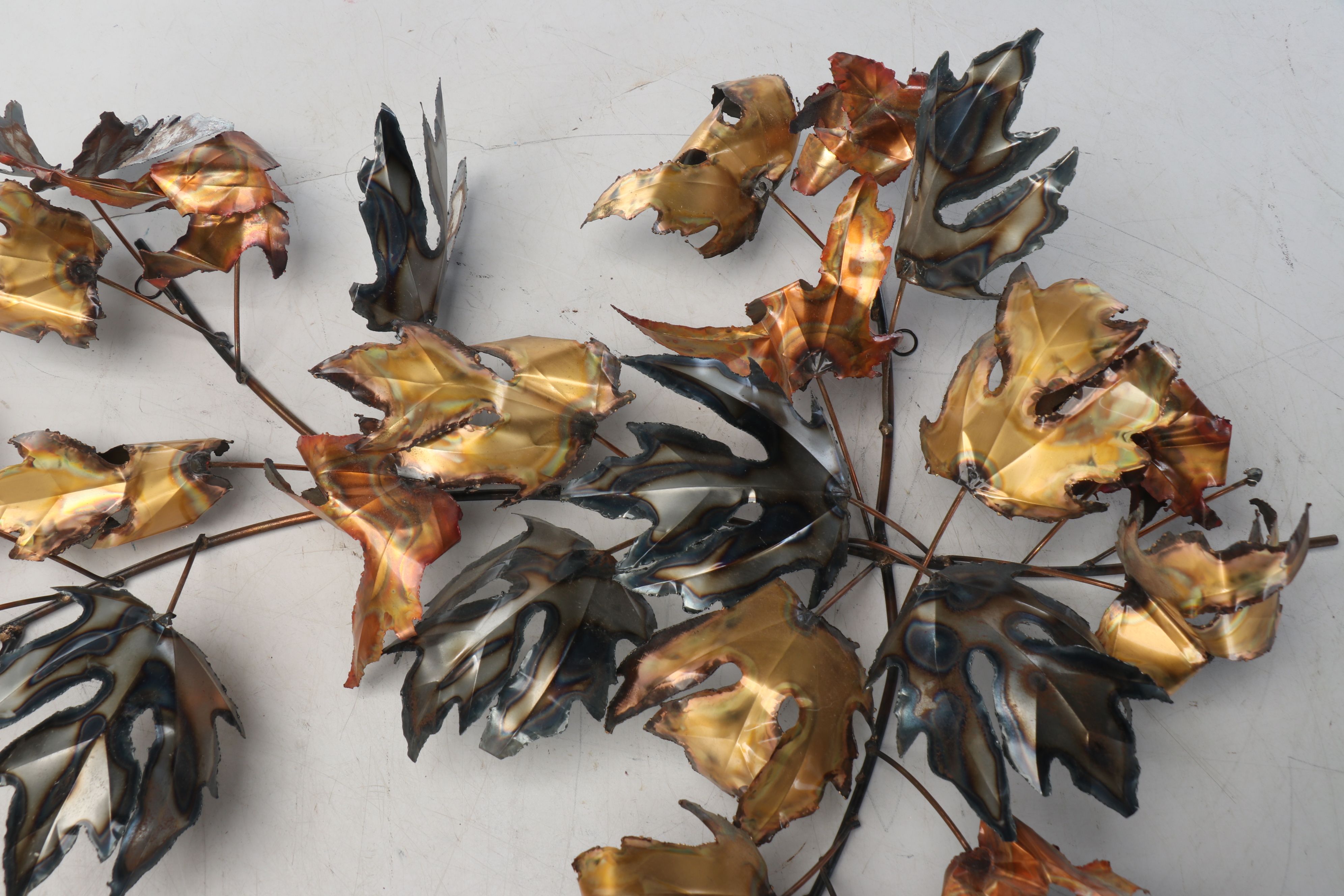 Curtis Jeré Style Copper Leaf Wall Décor | EBTH