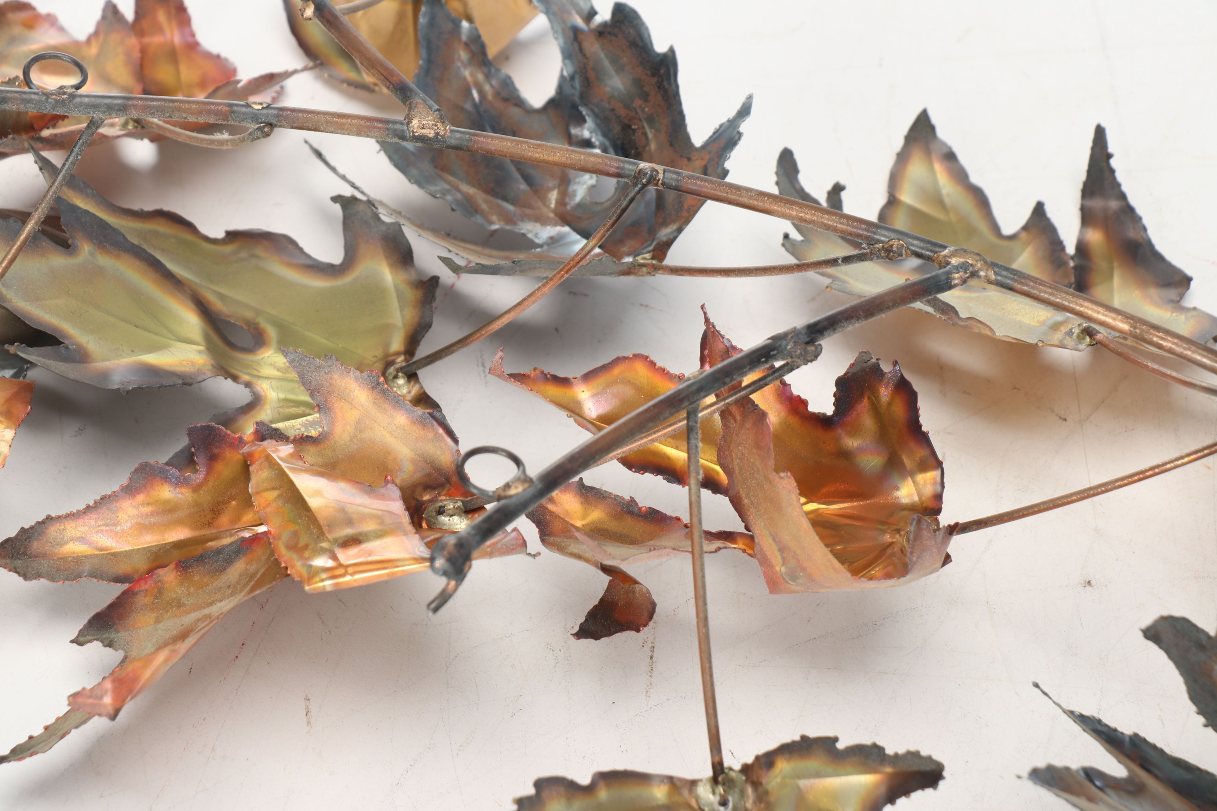 Curtis Jeré Style Copper Leaf Wall Décor | EBTH