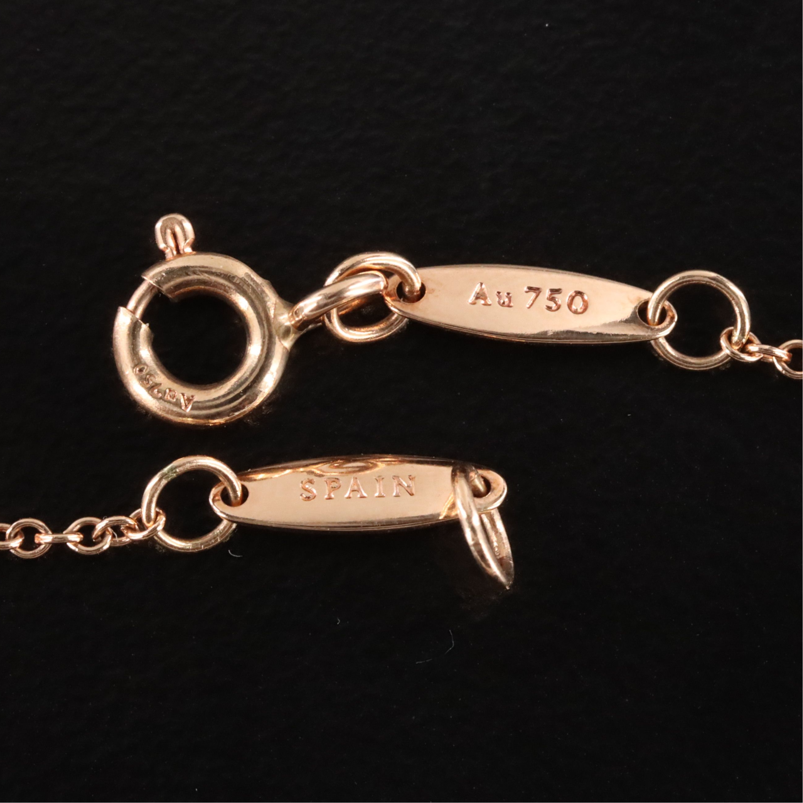 Elsa Peretti for Tiffany & Co. Open Heart 18K Rose Gold Pendant ...