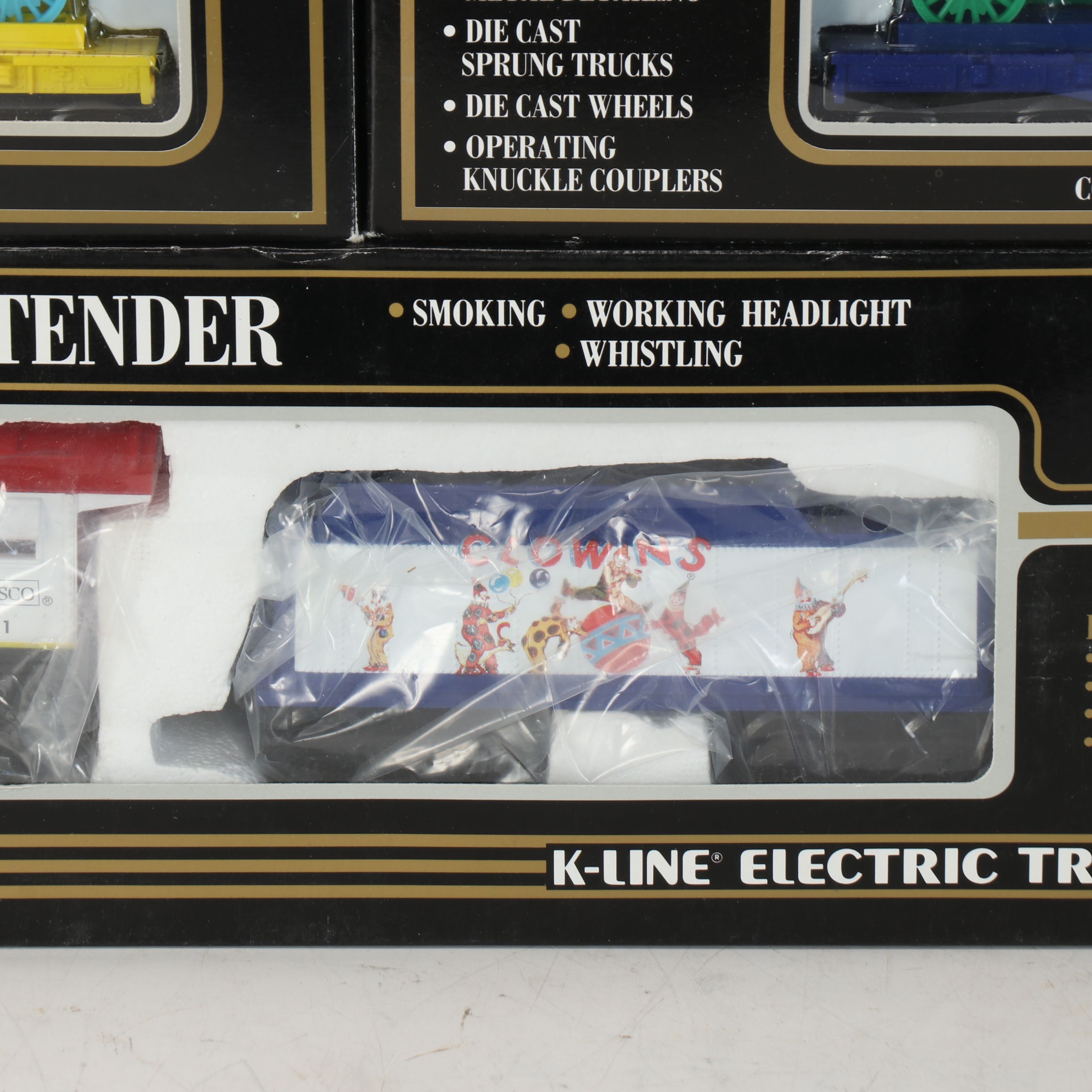 K-Line Nabisco Barnum's Animals Circus Train Cars and Accessories ...
