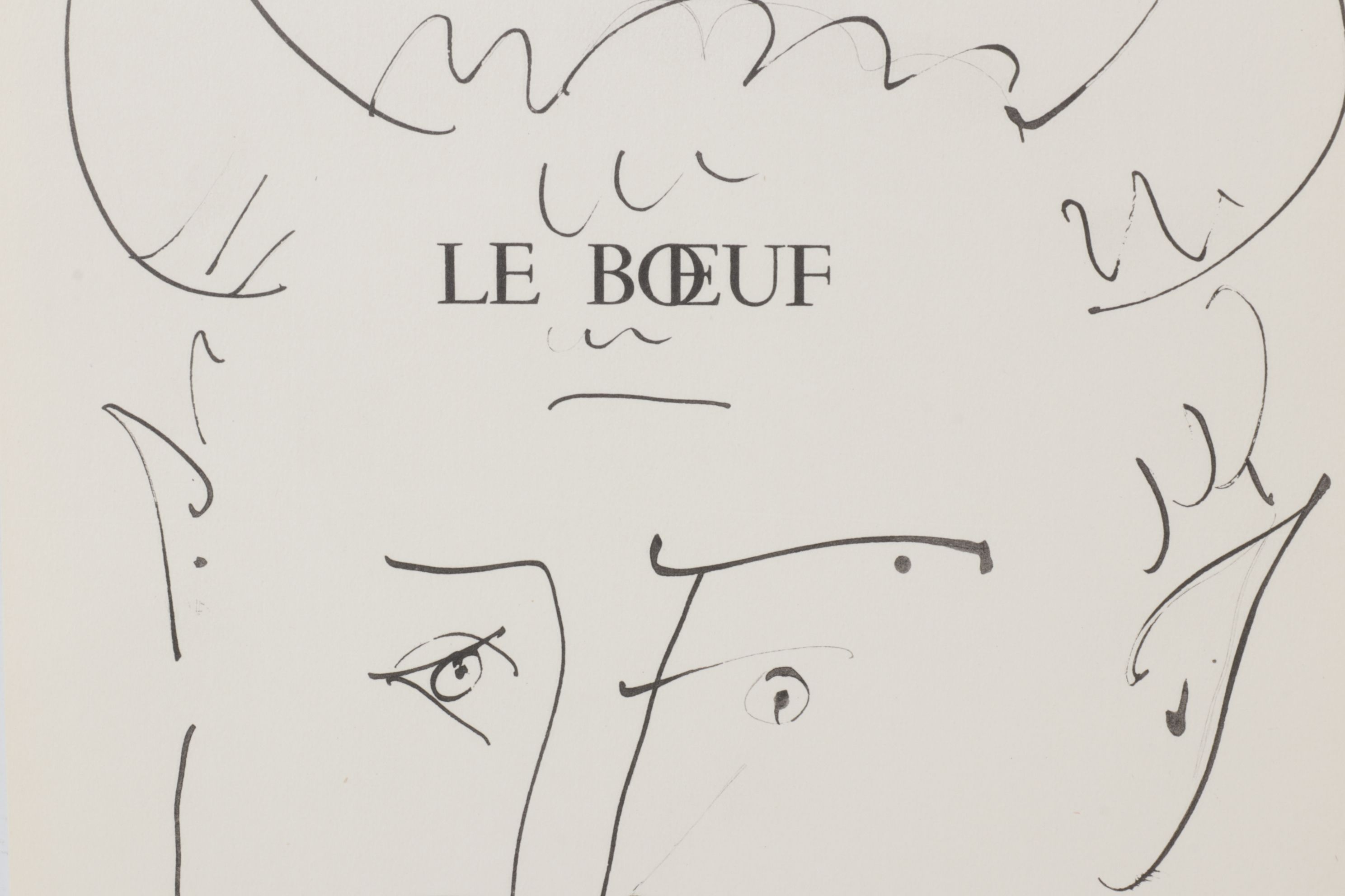 Collotype After Pablo Picasso From "40 Dessins de Picasso en Marge du ...