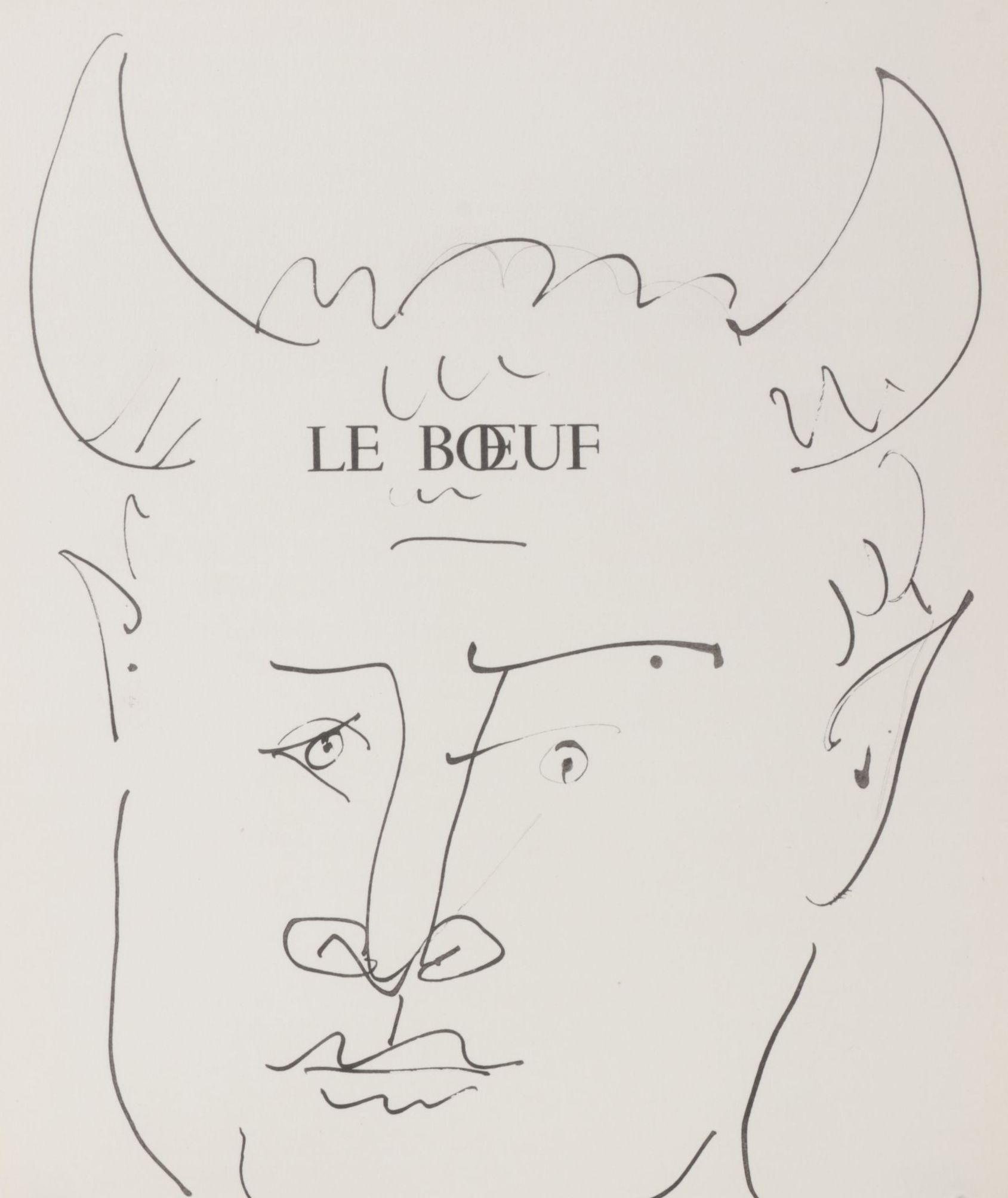 Collotype After Pablo Picasso From "40 Dessins de Picasso en Marge du ...