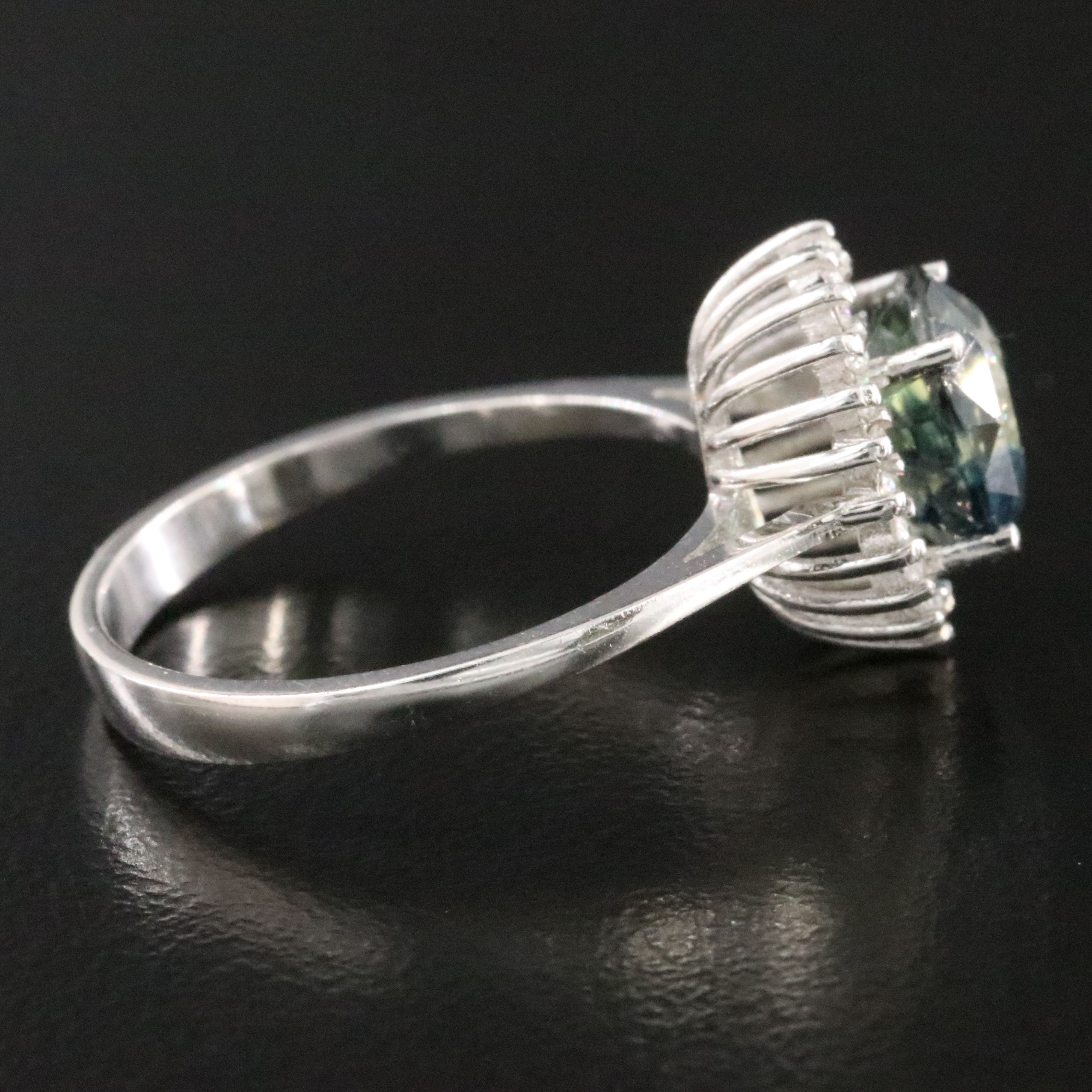 14K Bi-Color Sapphire and Diamond Ring | EBTH