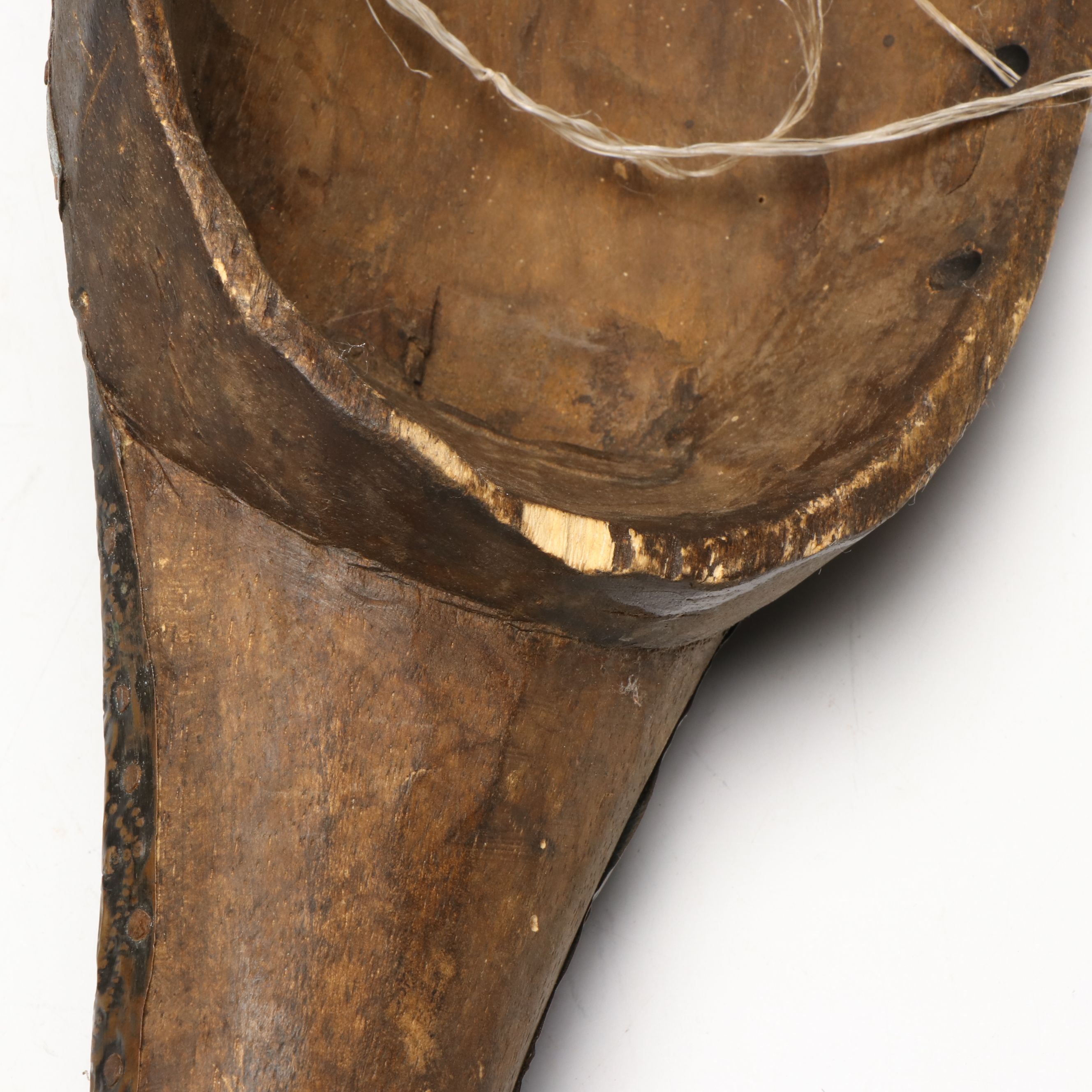 Mali Metal Cased Wood Mask | EBTH